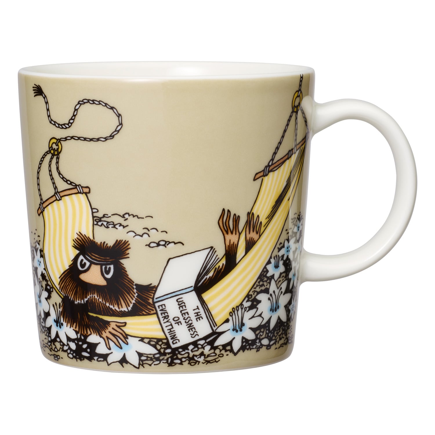 Moomin Arabia Moomin mug, Muskrat, beige | Finnish Design Shop