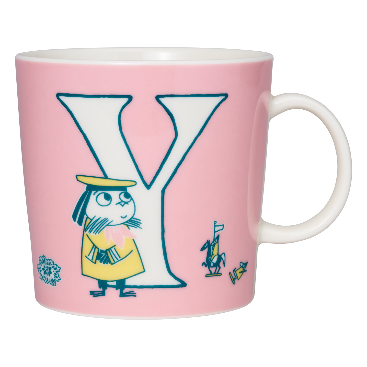 Moomin Arabia Moomin mug 0,4 L, ABC, Y | Finnish Design Shop
