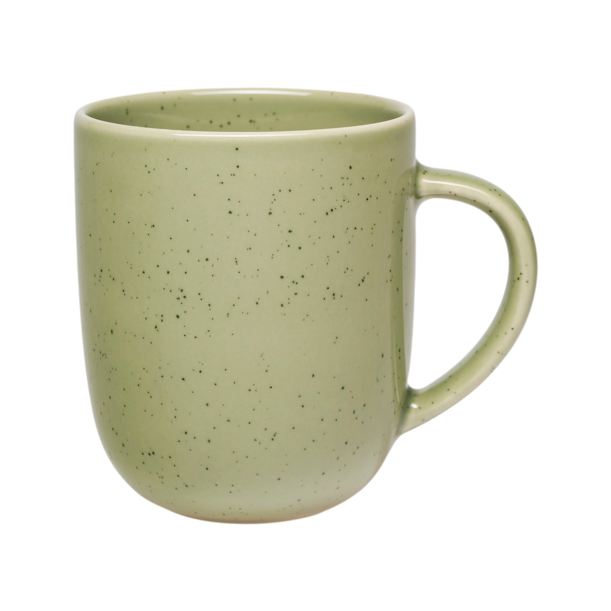 Arabia 24h mug, 0,4 L, dotted sage green | Finnish Design Shop NL