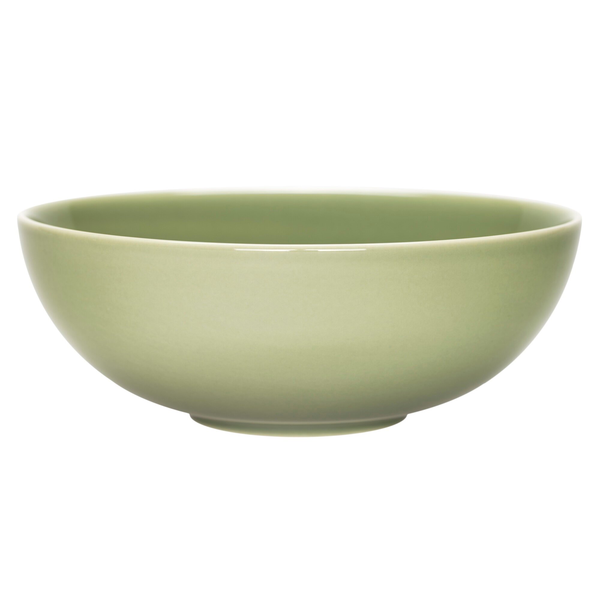 Arabia 24h plate deep, 18 cm, sage green | Finnish Design Shop