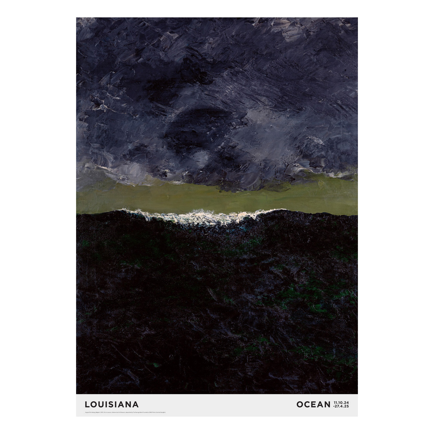 Louisiana Museum of Modern Art August Strindberg - Bølgen V 1901, A1 ...