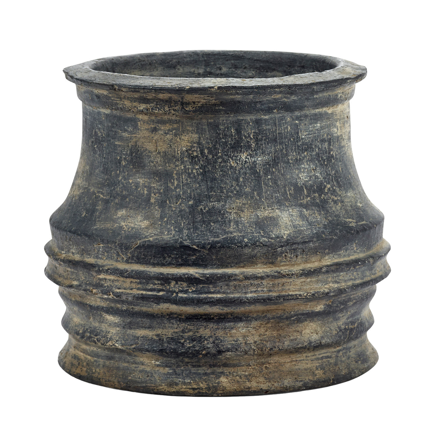 Serax Mesa 01 flower pot, M, black | Finnish Design Shop UK