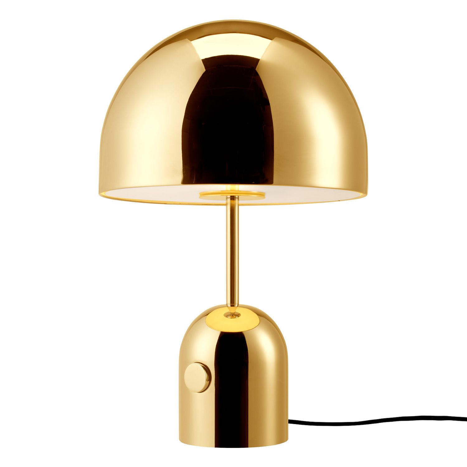 Tom Dixon Bell table lamp, LED, gold | Finnish Design Shop
