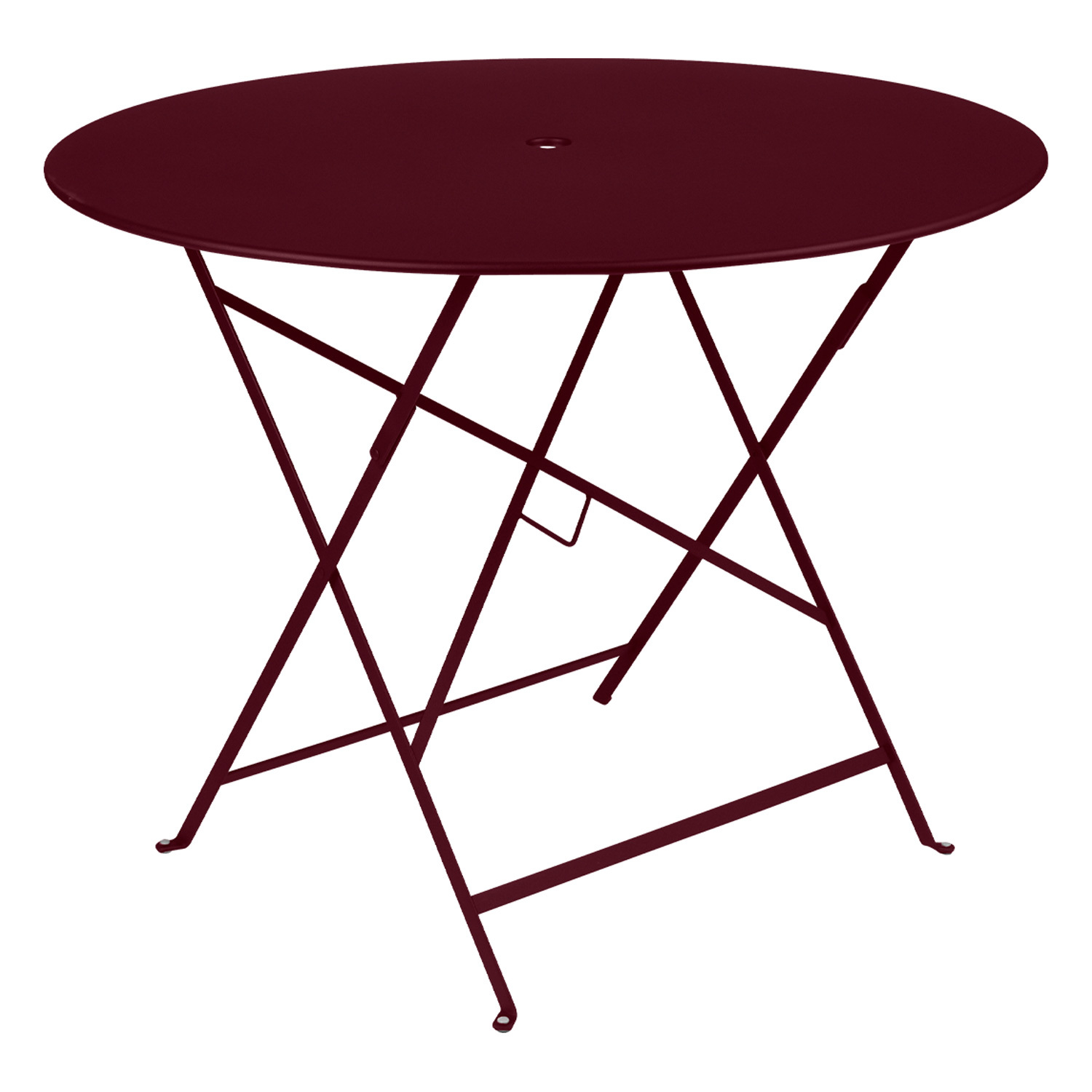 Fermob Bistro table, 96 cm, black cherry | Finnish Design Shop UK