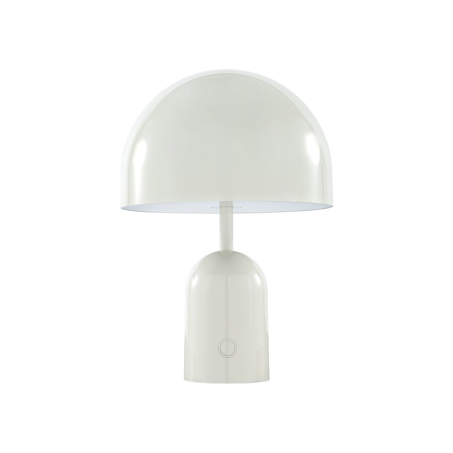 Tom Dixon Bell portable LED table lamp, grey | Finnish Design Shop