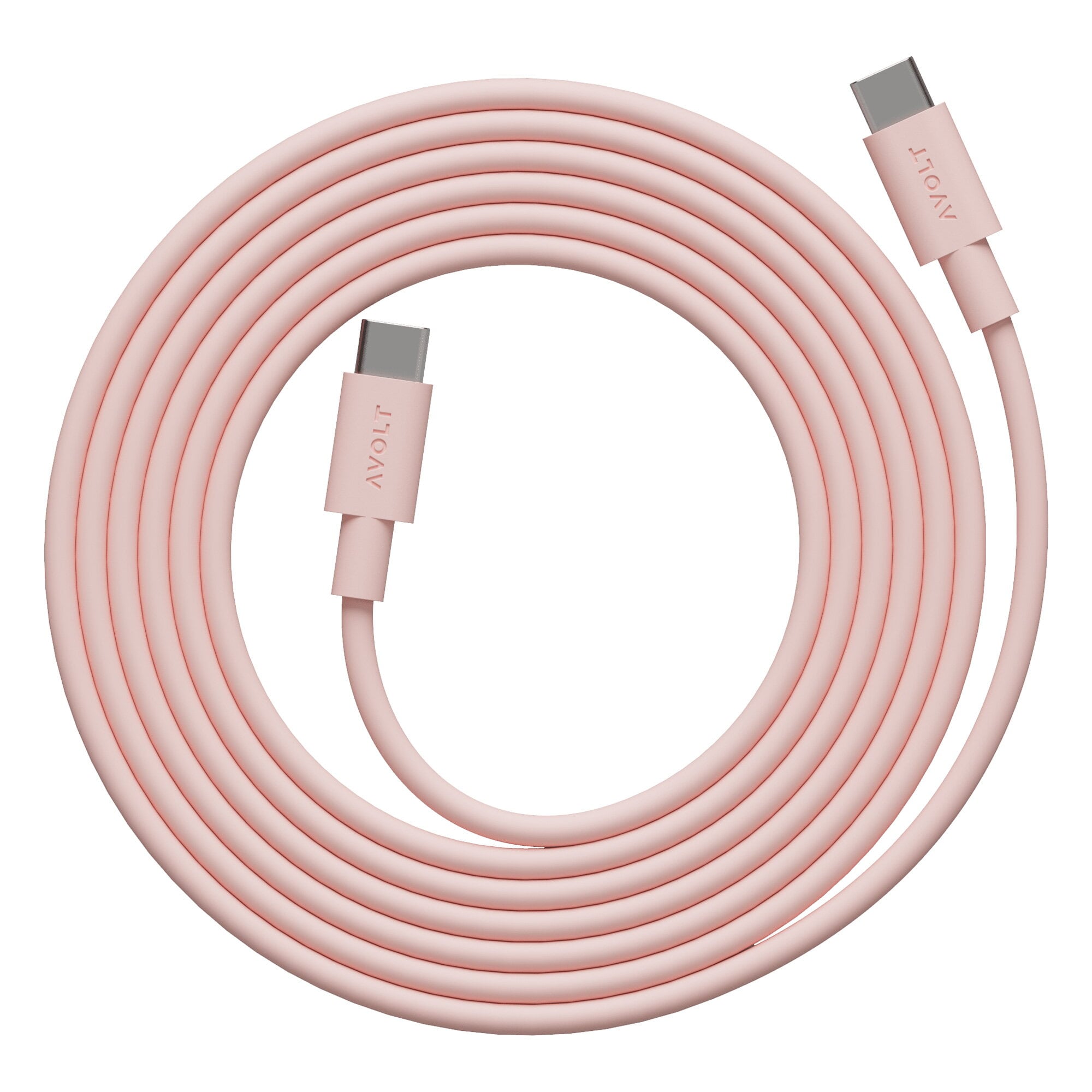 Avolt Cable 1 USB-C to USB-C charging cable, 2 m, new pink | Finnish ...