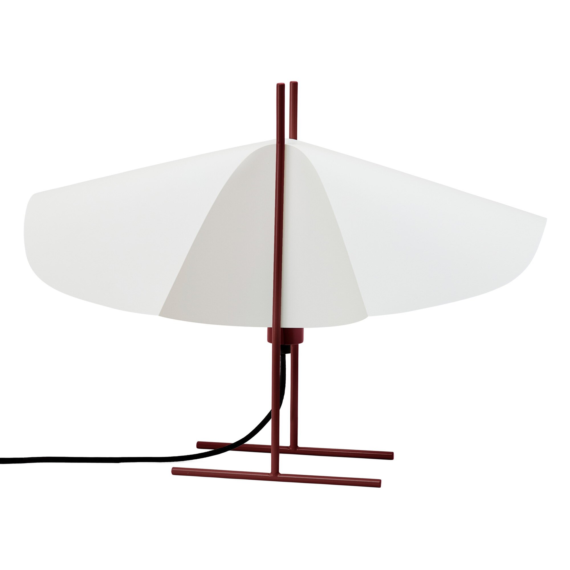 Motarasu Cho table lamp, white - terracotta | Finnish Design Shop NL