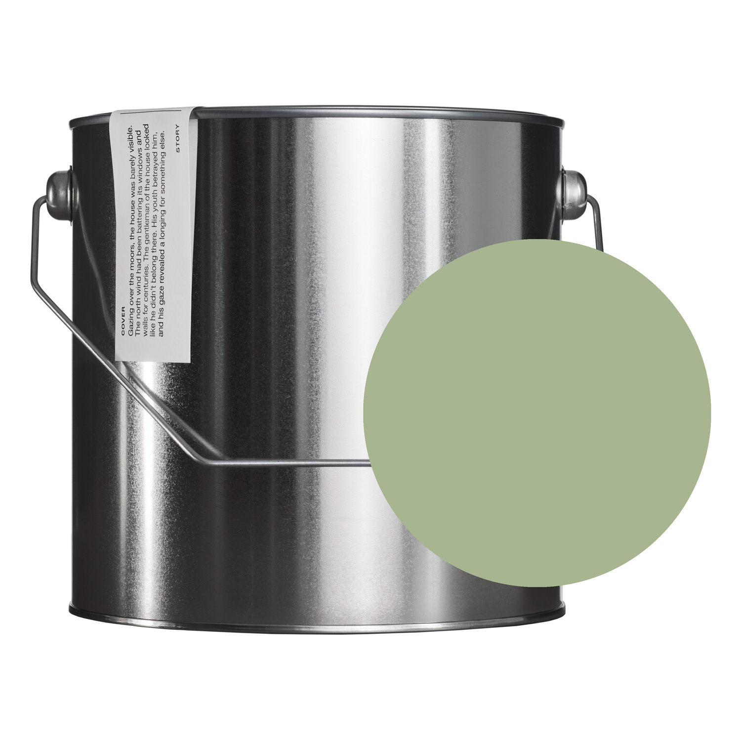 Cover Story Interior paint, 3,6 L, LB4 JILL - sage green | Finnish ...