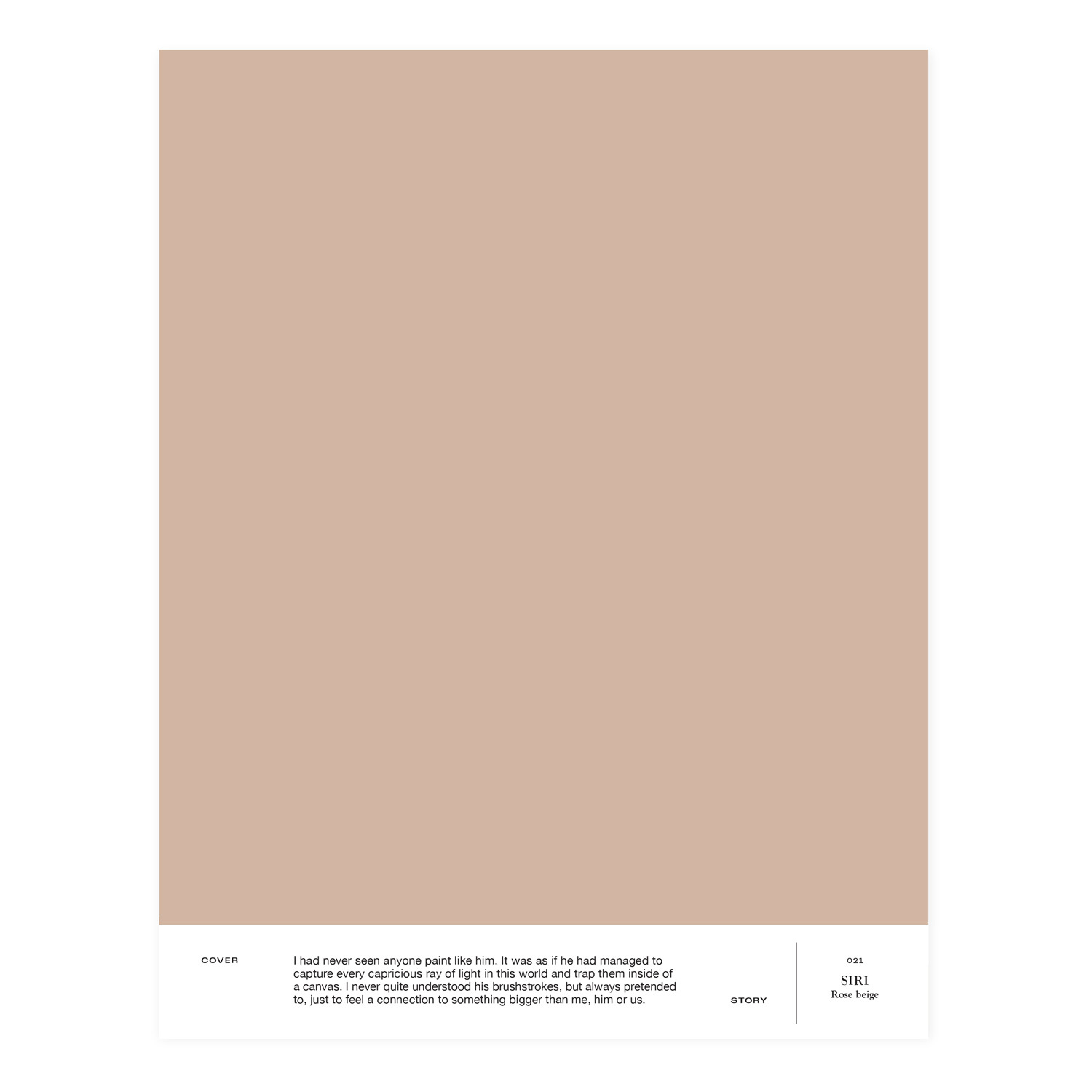 Cover Story Interior paint, 9 L, 021 SIRI - rose-beige | Finnish Design ...