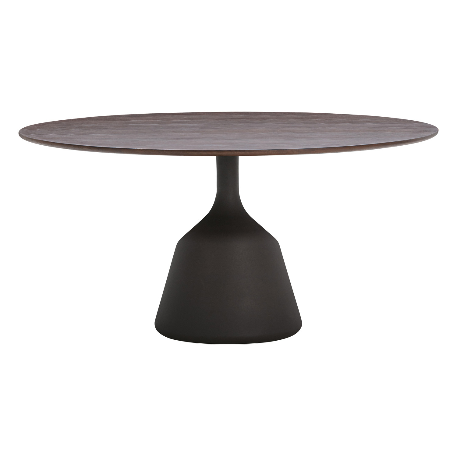 Wendelbo Coin dining table, 150 cm, brown - oak dark brown | Finnish ...