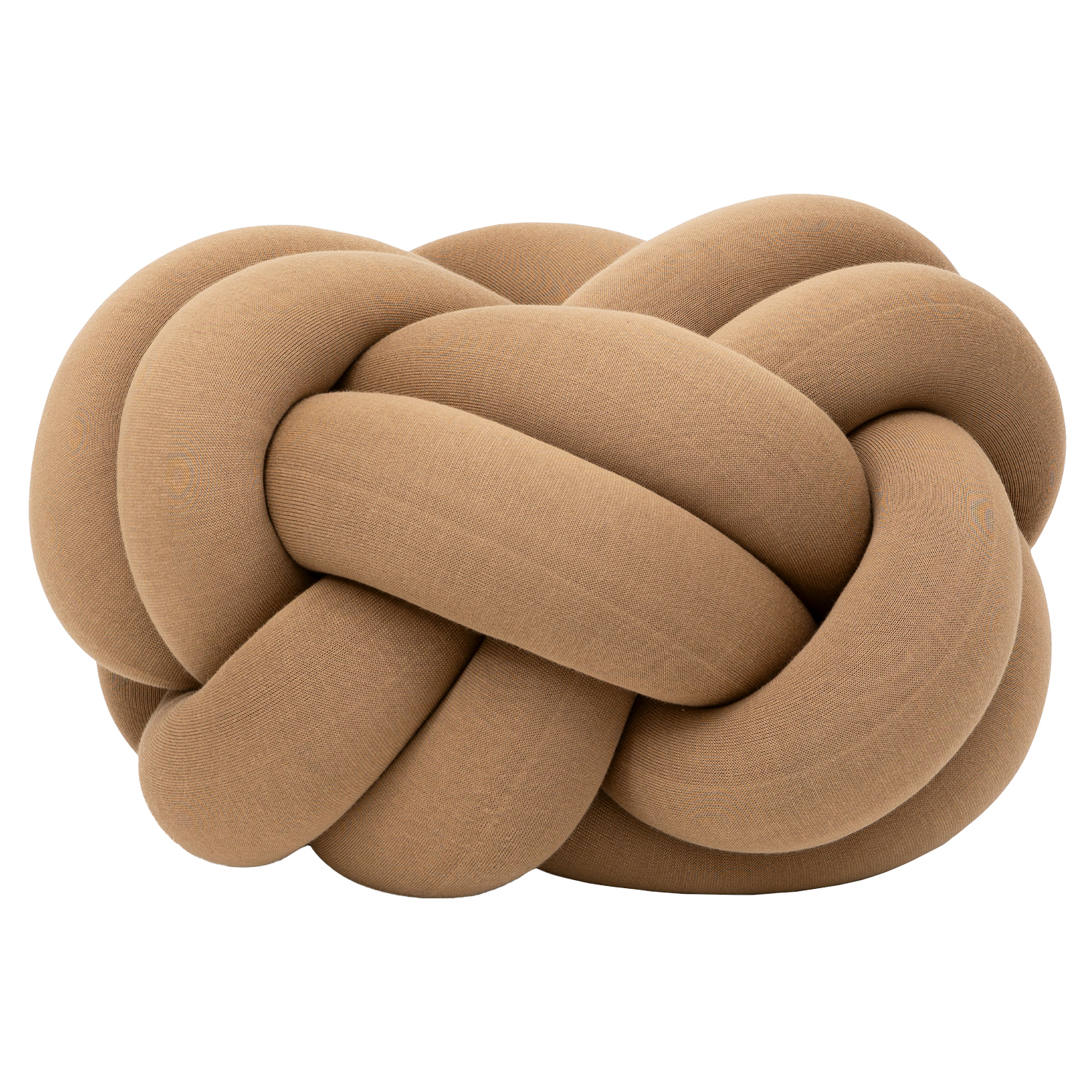 Design House Stockholm Knot cushion, XL, camel | Finnish Design Shop