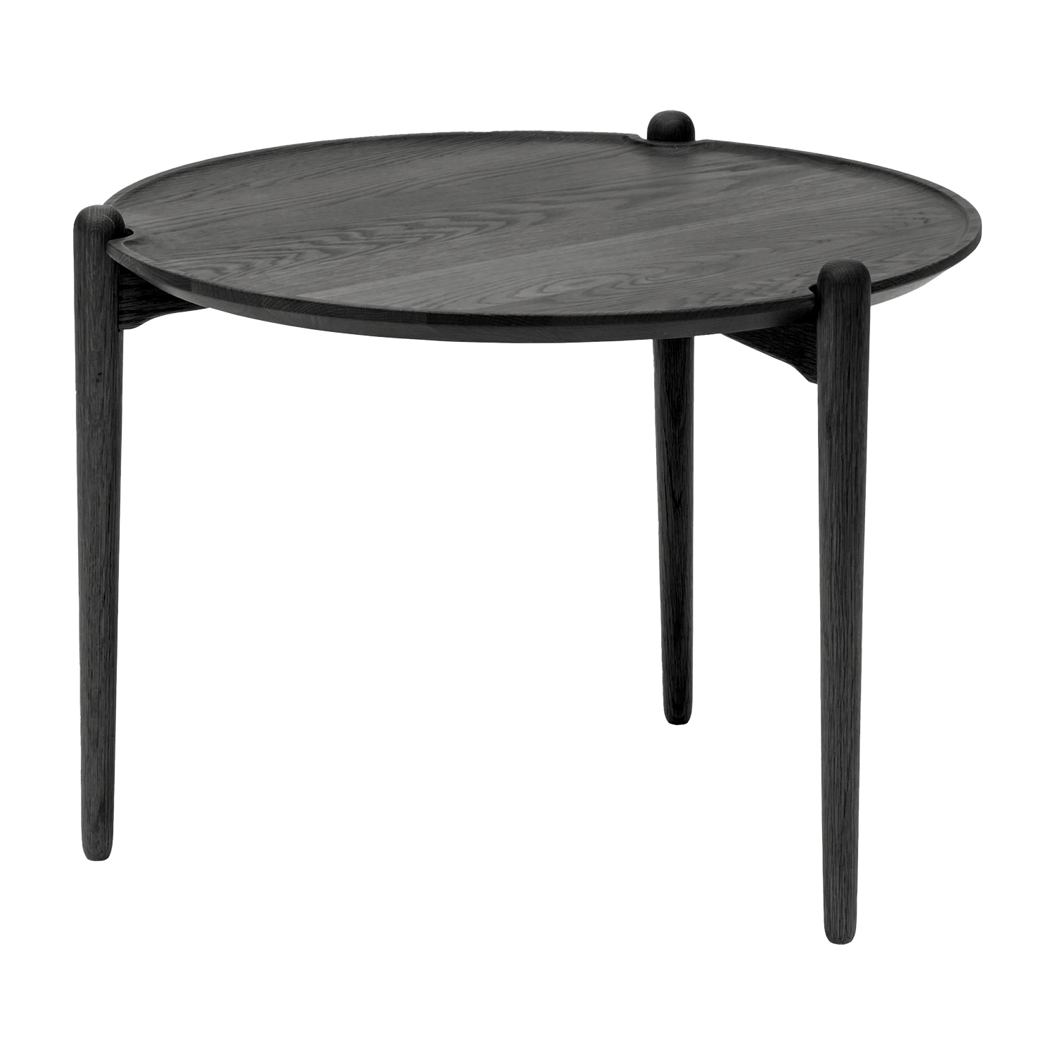 Design House Stockholm Aria coffee table, 60 cm, high, black | Finnish ...