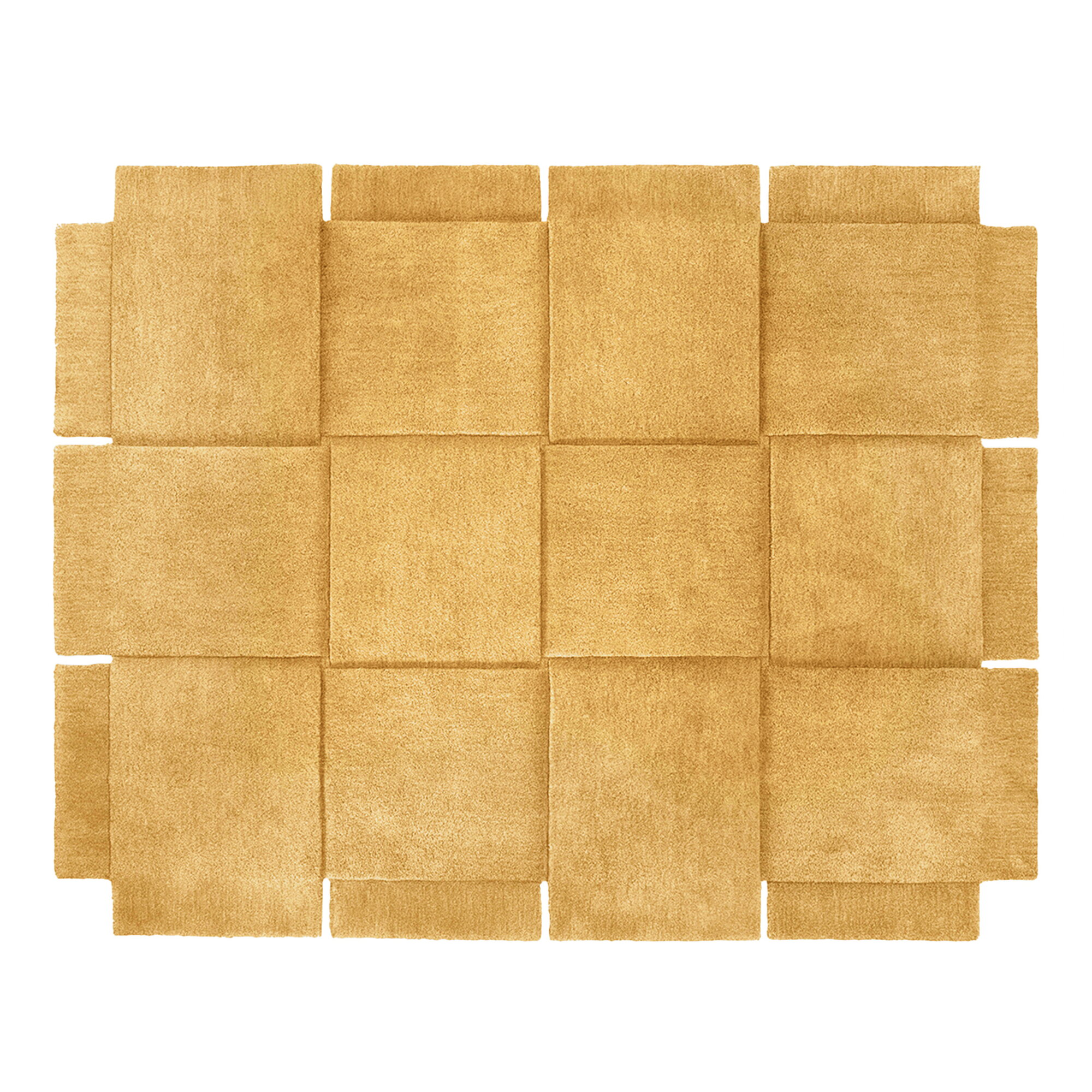 Design House Stockholm Basket rug, 185 x 240 cm, ochre yellow | Finnish ...