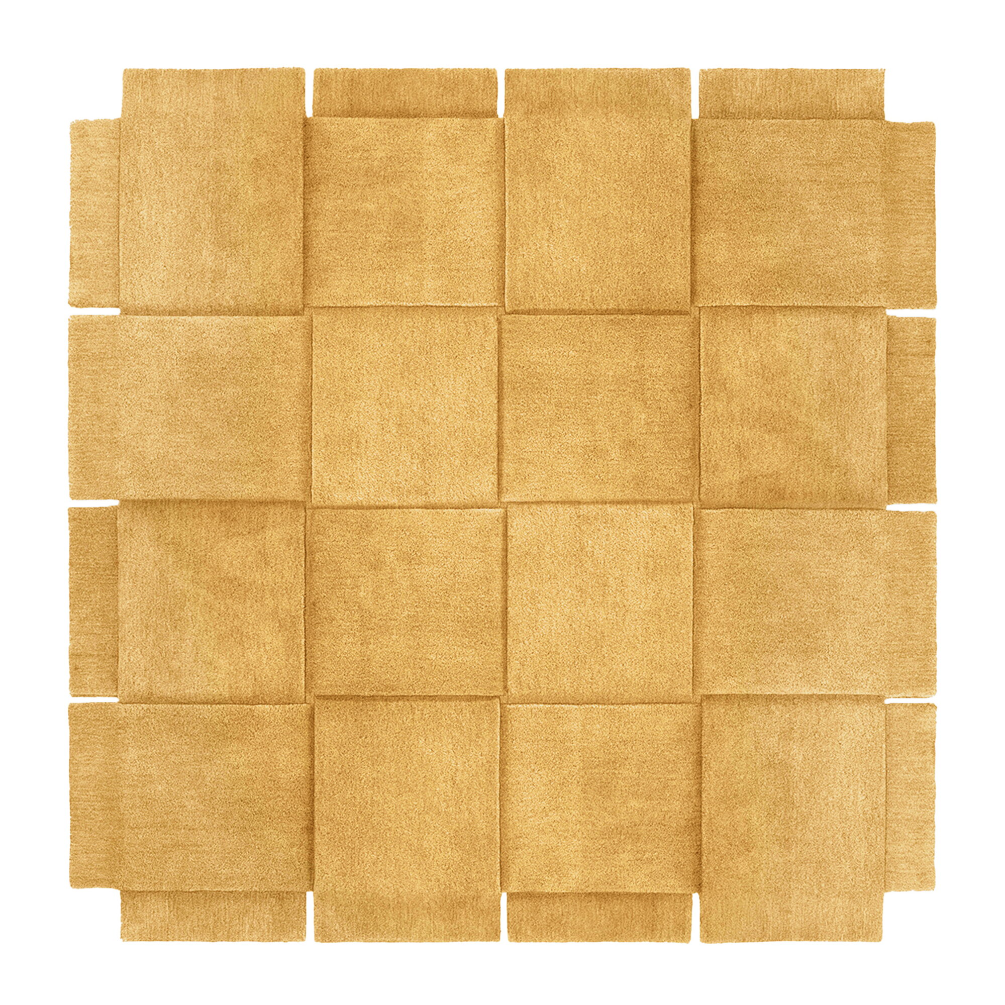 Design House Stockholm Basket rug, 245 x 245 cm, ochre yellow | Finnish ...
