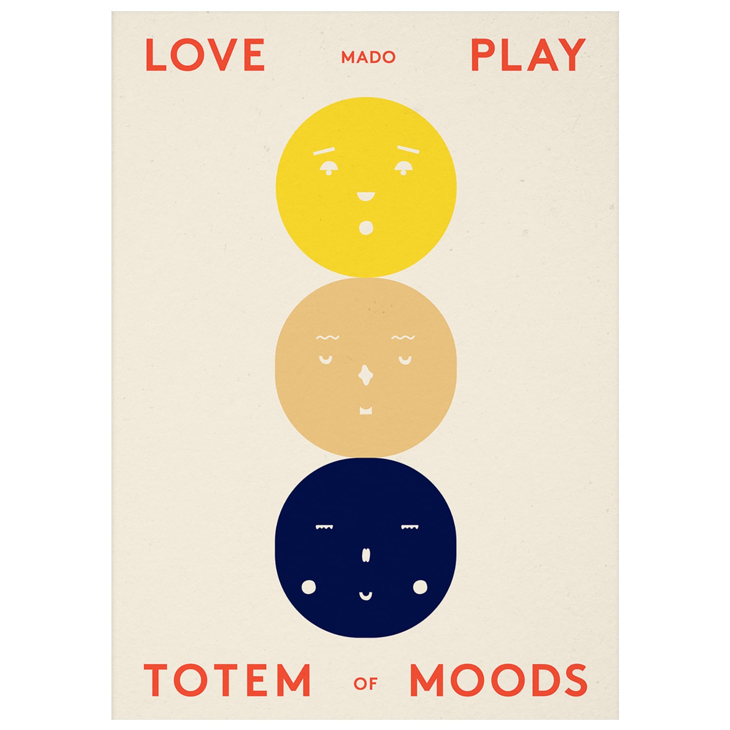 MADO Totem of Moods poster | Finnish Design Shop