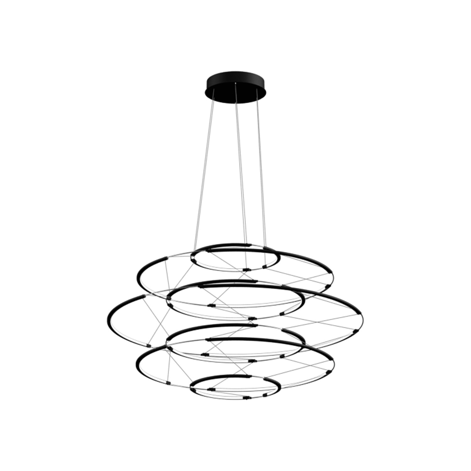 Nemo Lighting Drop 7 pendant, 2700K, black | Finnish Design Shop