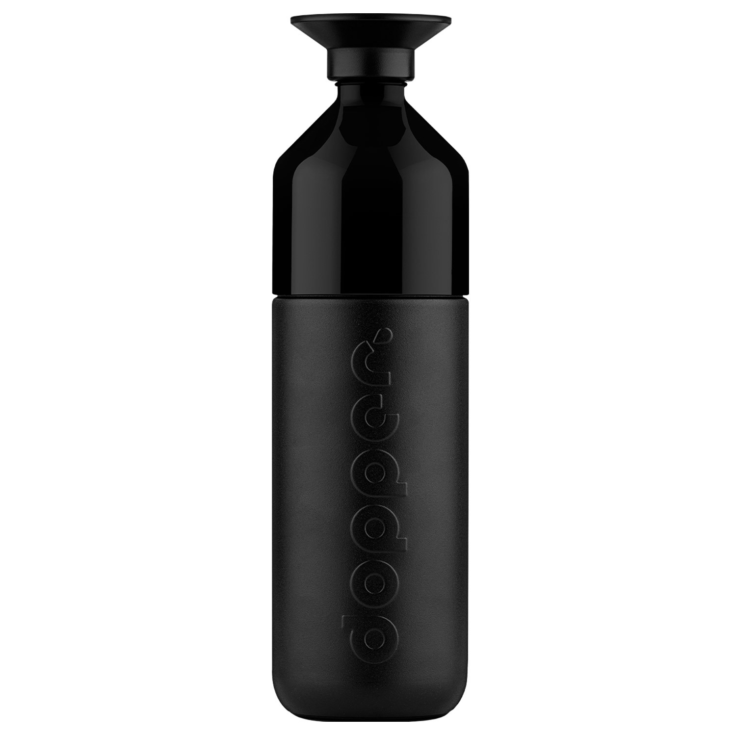 Dopper drinking bottle 1 L, insulated, blazing black | Finnish Design Shop