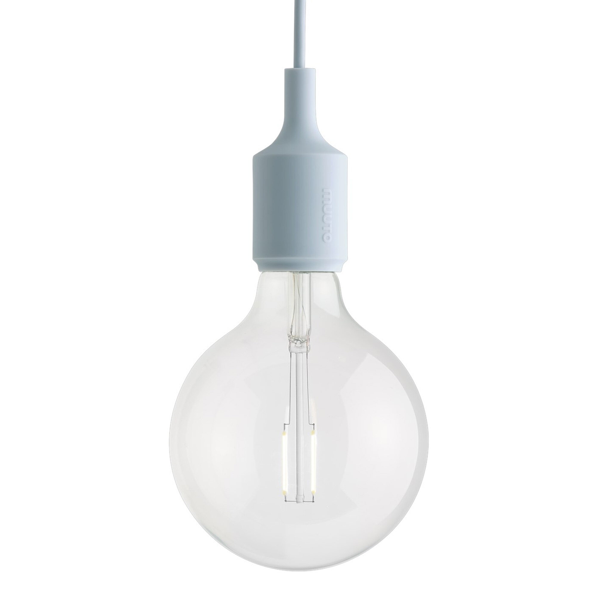 Muuto E27 LED pendant, light blue | Finnish Design Shop
