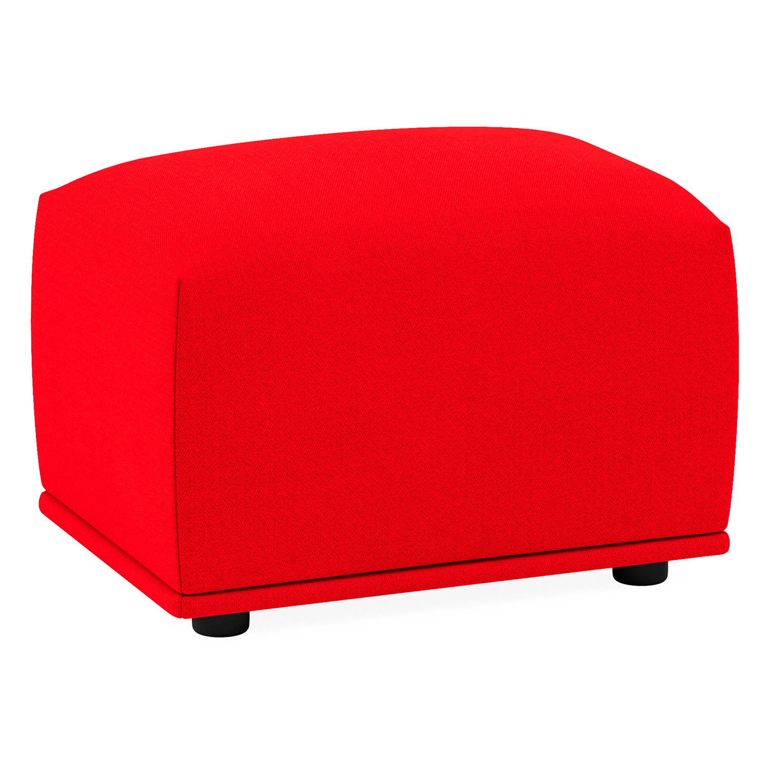 Muuto Echo Hocker, 38 x 52 cm, schwarz - Vidar 653 | Finnish Design Shop