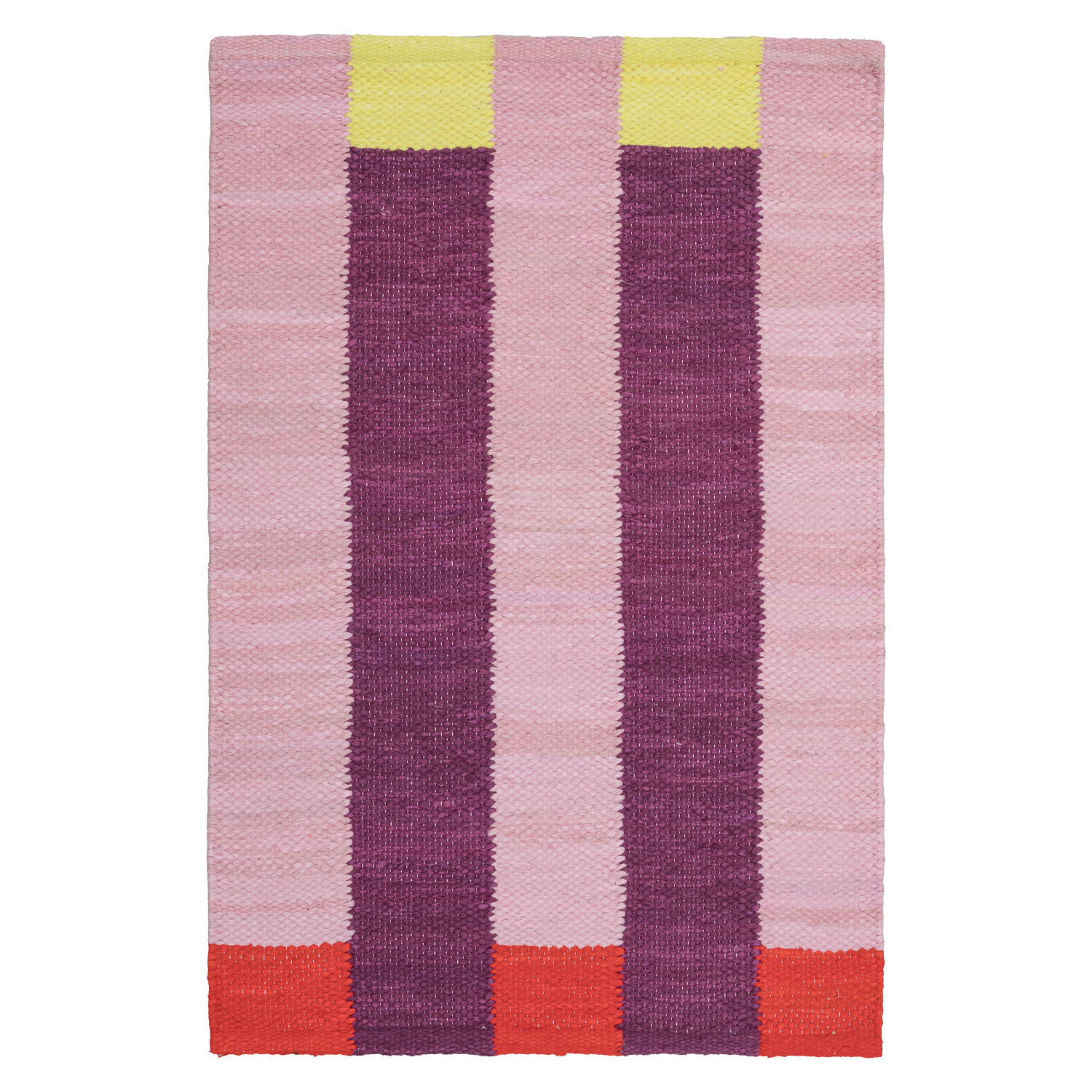 Finarte Rytmi rug, pink | Finnish Design Shop