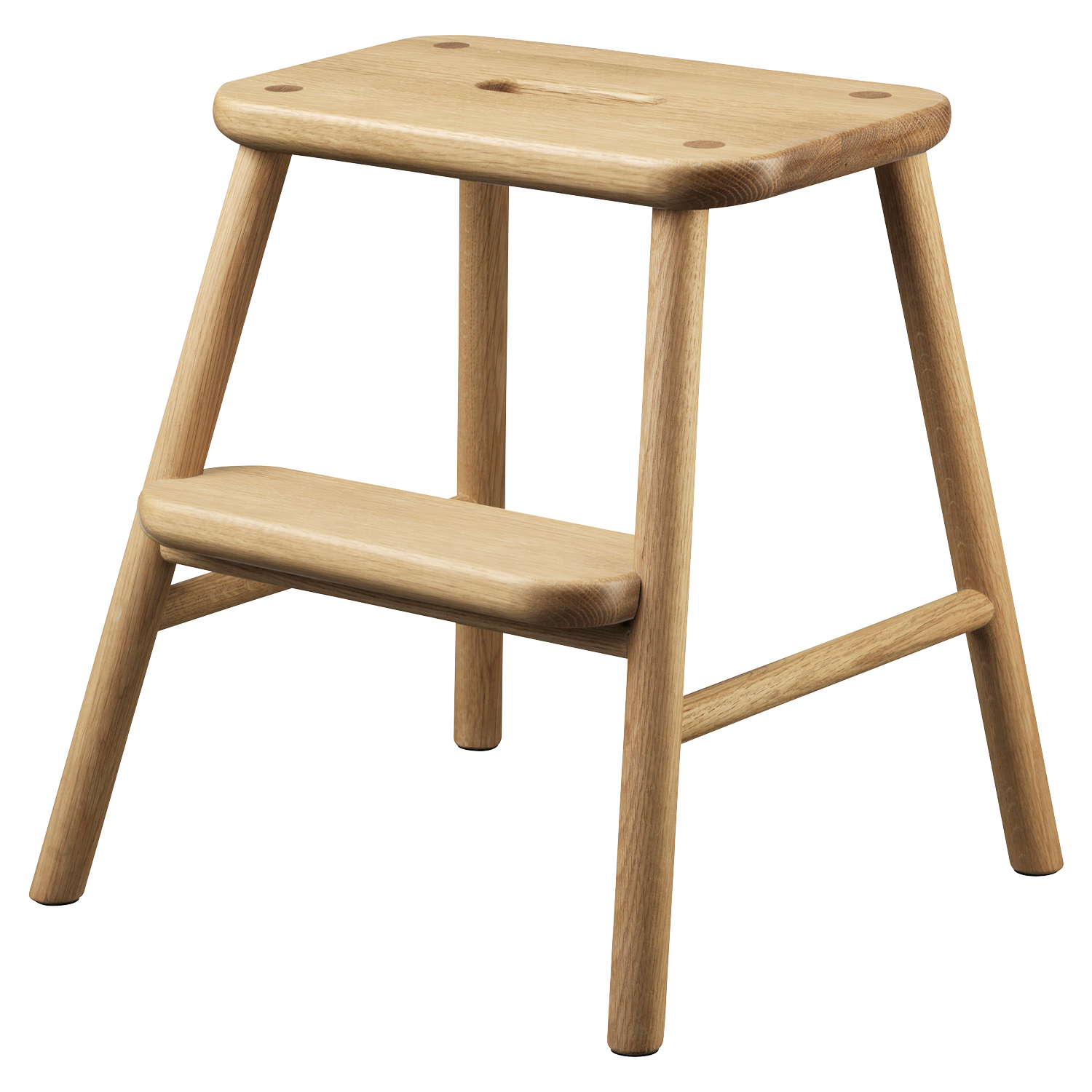 FDB Møbler J180 Sønderup step ladder, oak | Finnish Design Shop