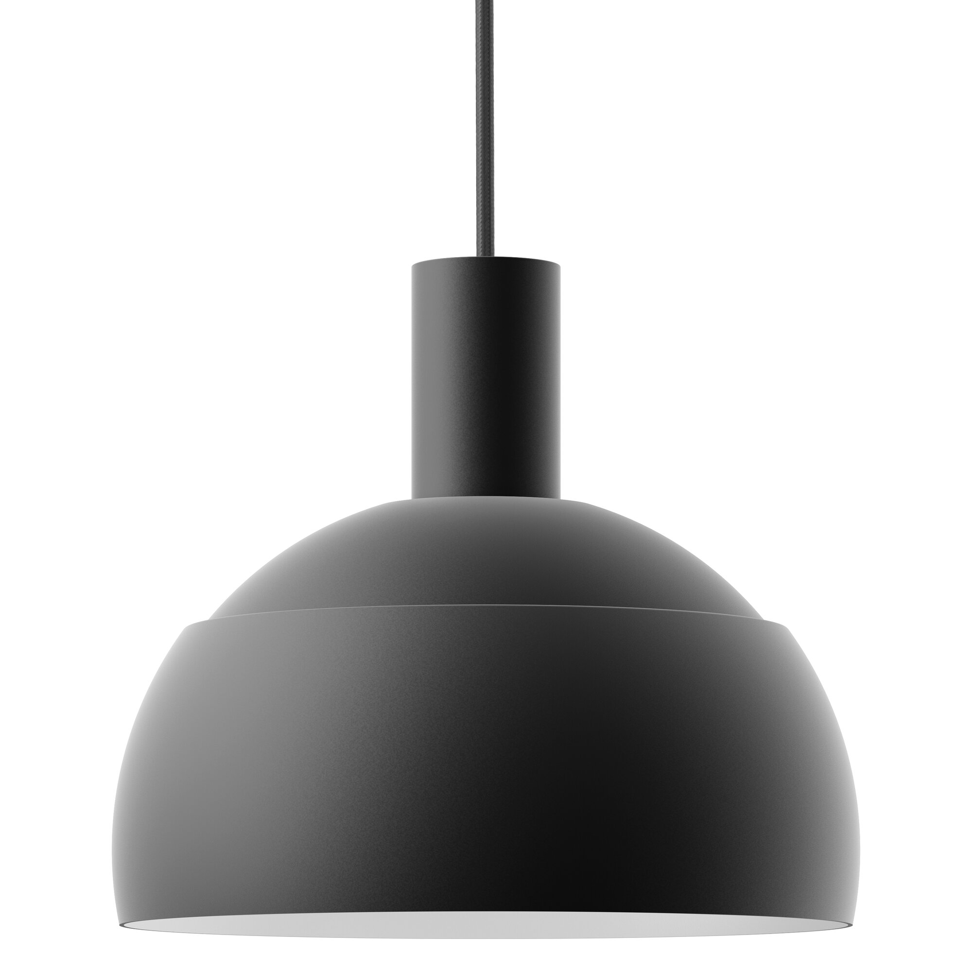 Louis Poulsen FJ Elements pendant lamp, 250 mm, black | Finnish Design Shop