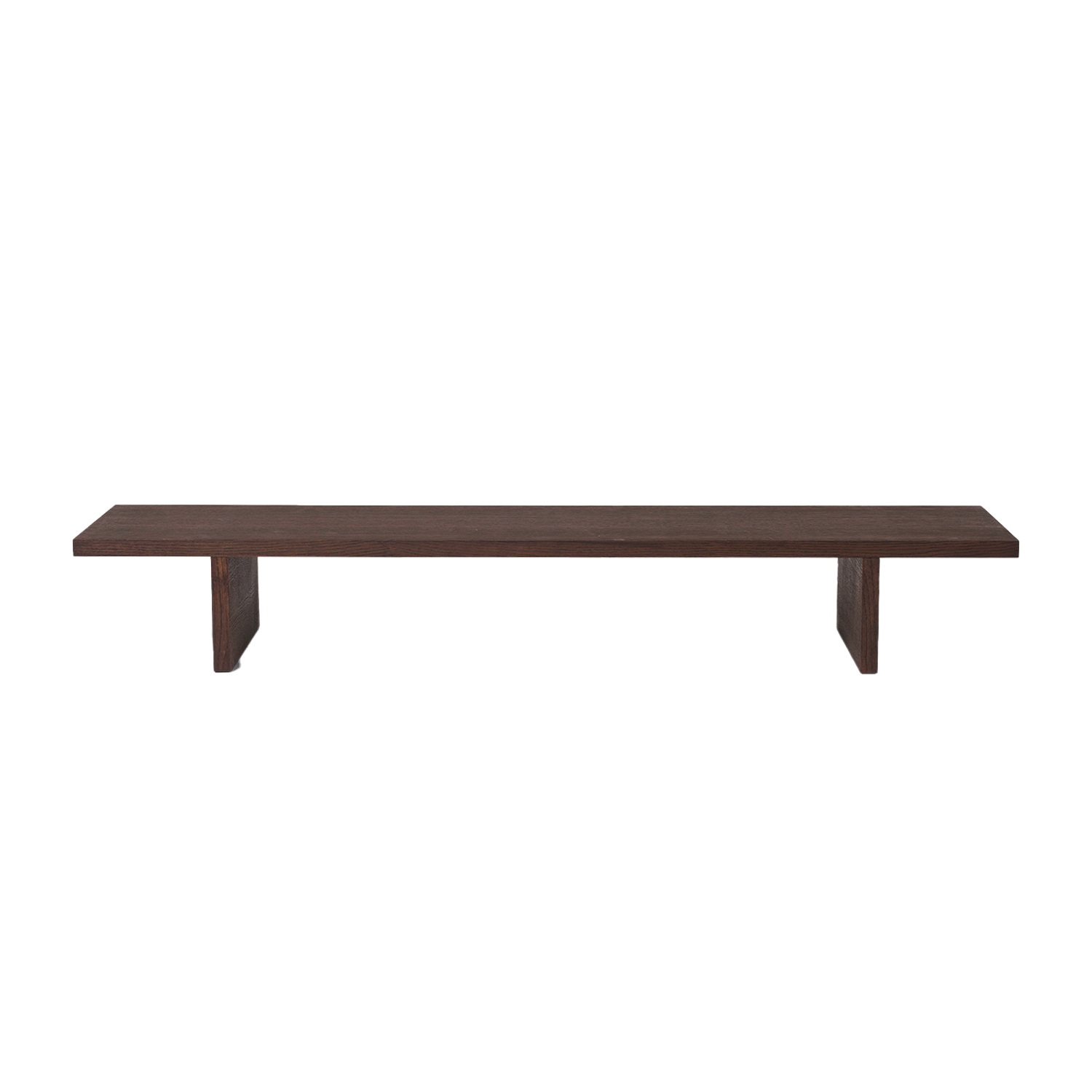 Ferm Living Kona display table, dark stained oak | Finnish Design Shop