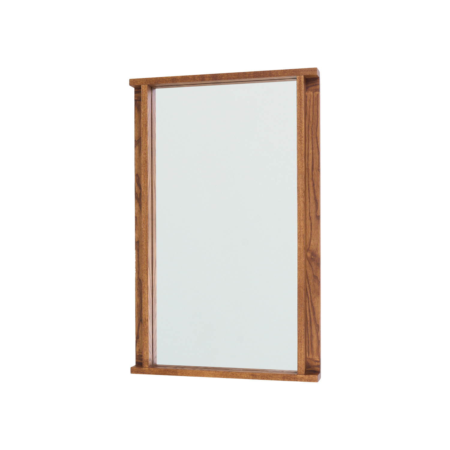 Frama Symmetry mirror, small, honey ash wood | Finnish Design Shop
