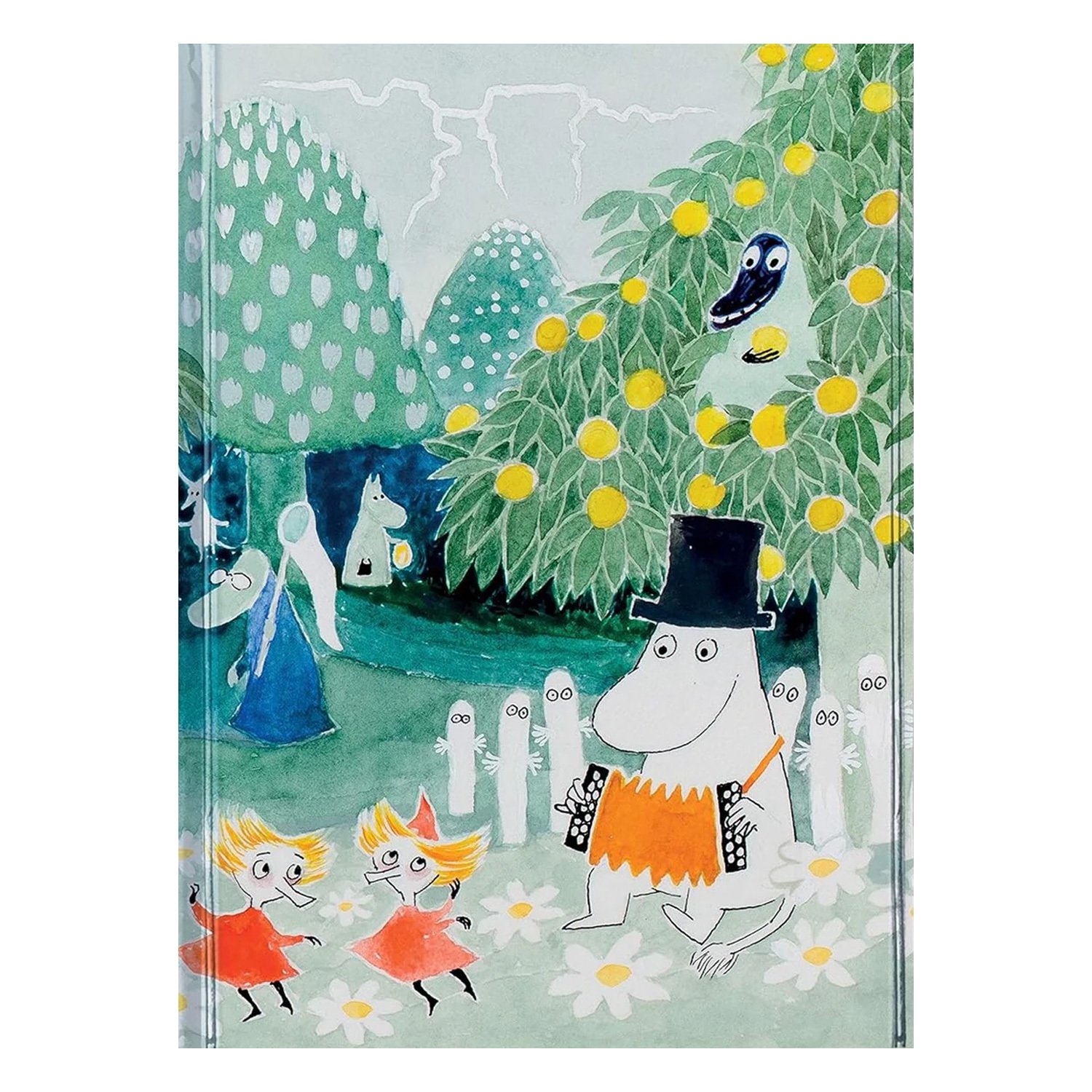 Flame Tree Publishing Moomin: Cover of Finn Family Moomintroll notebook ...