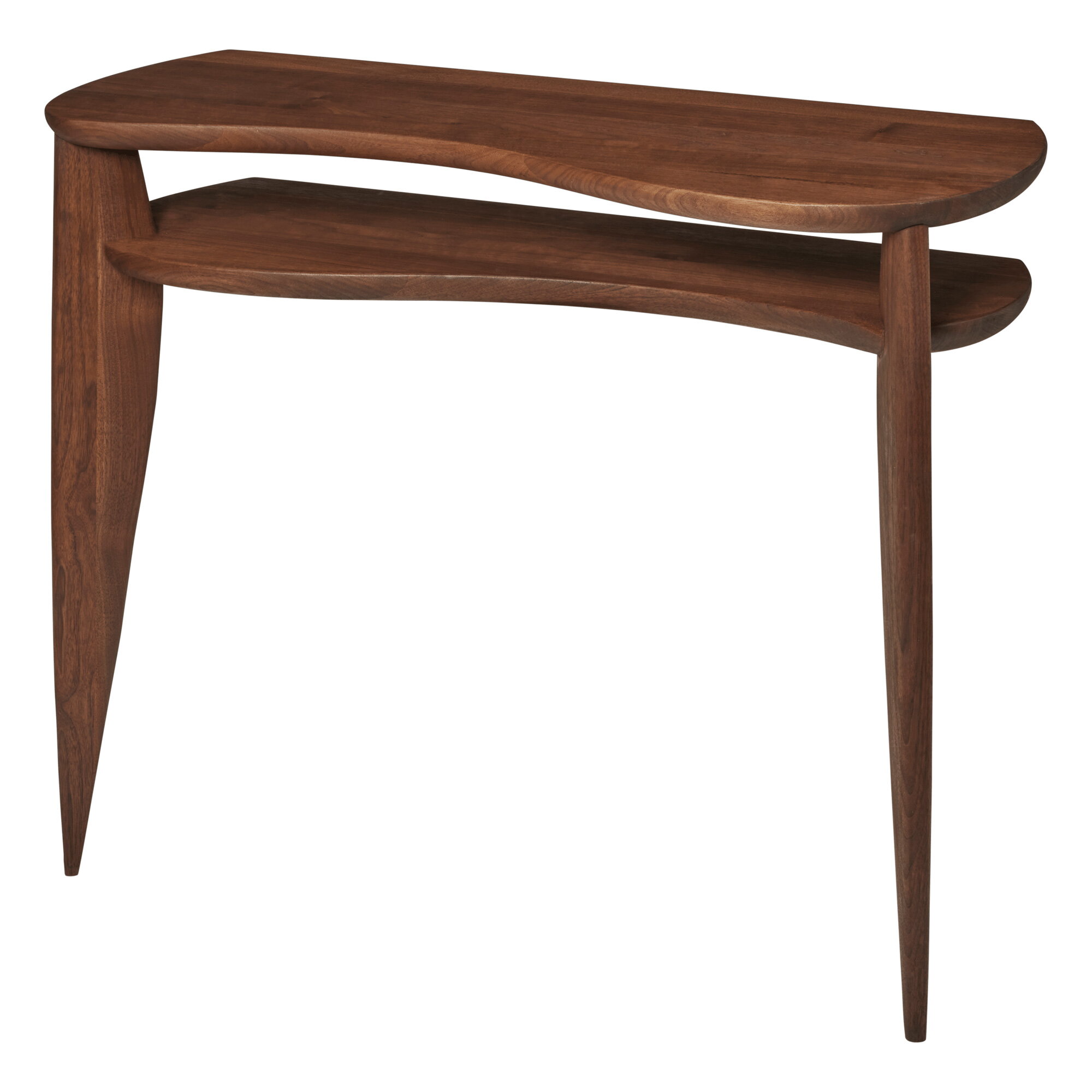 Ferm Living Feve console table, walnut | Finnish Design Shop