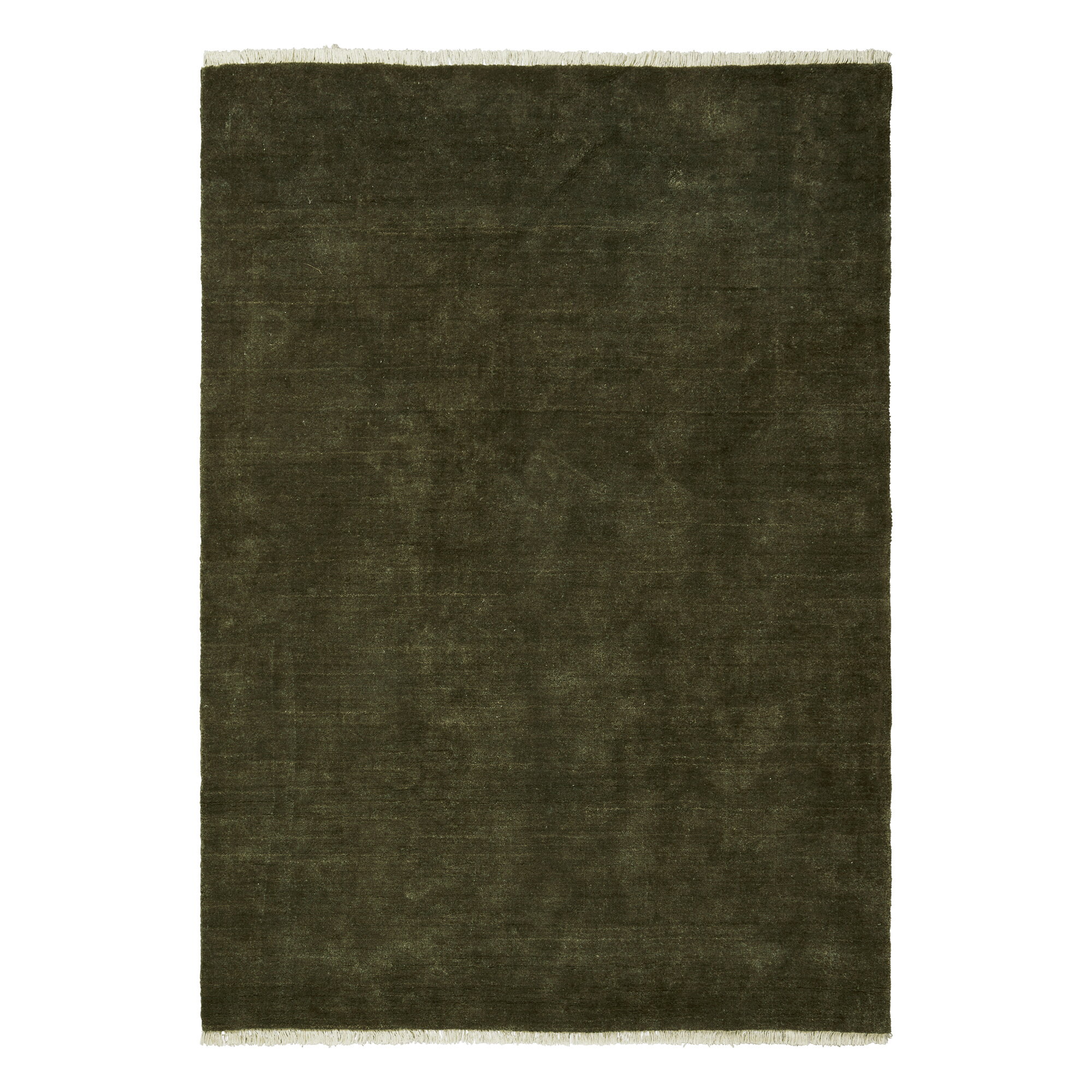 Ferm Living Firth jute rug, 200 x 300 cm, dark olive | Finnish Design Shop