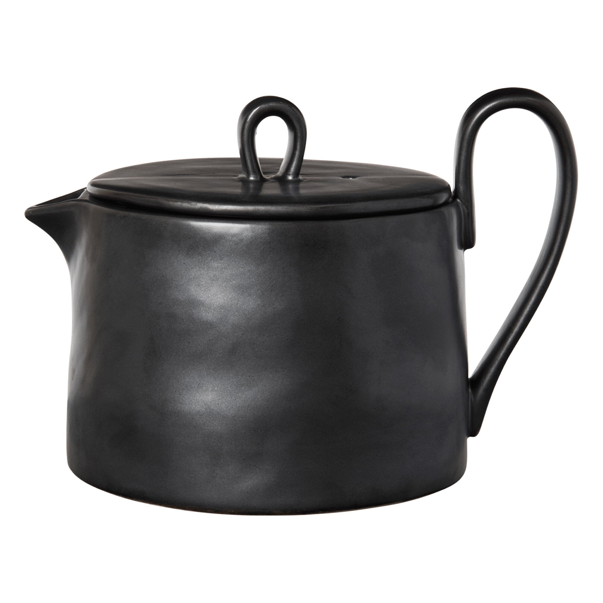 Ferm Living Flow teapot, black | Finnish Design Shop