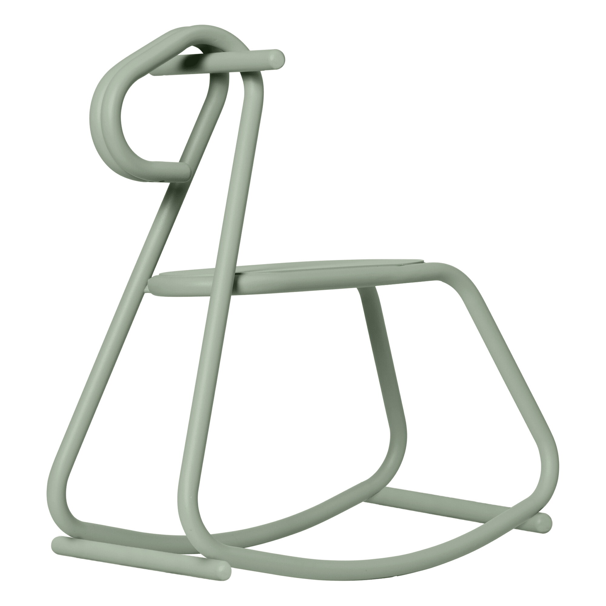Ferm Living Lussi rocking horse, tea green | Finnish Design Shop