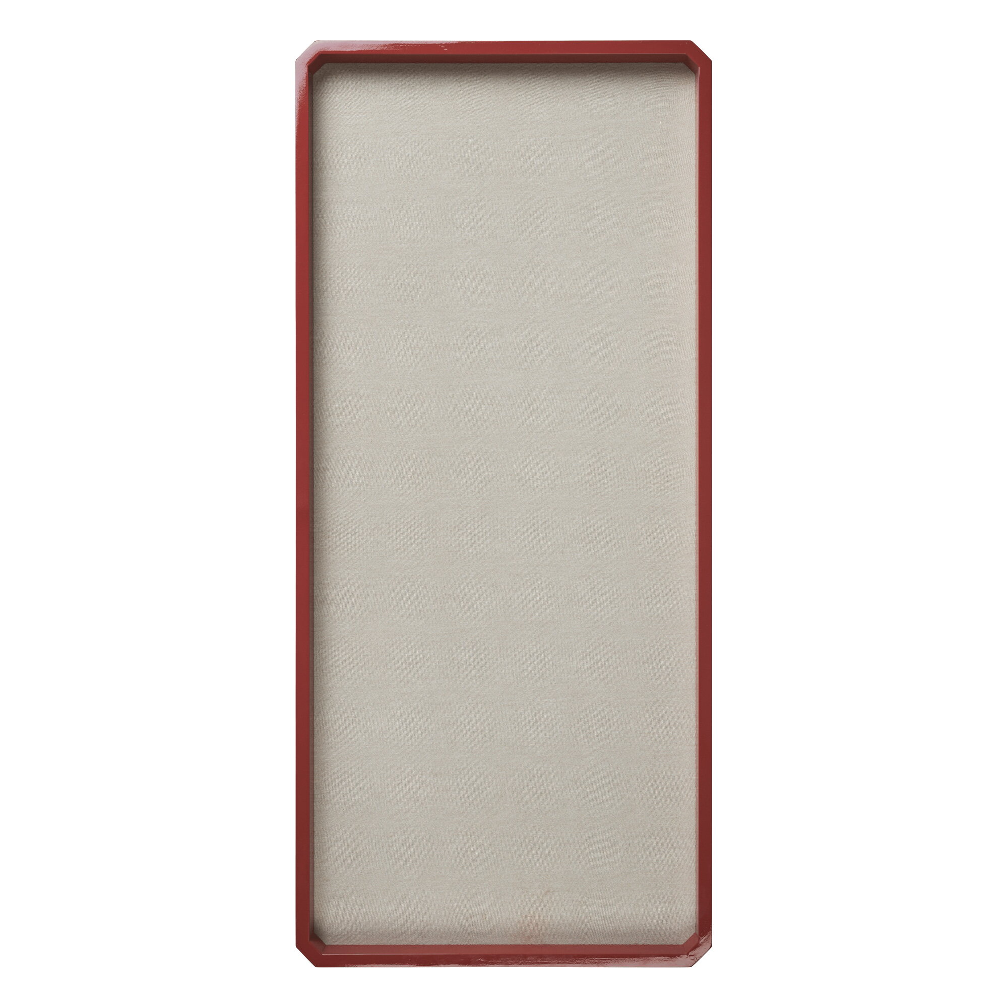 Ferm Living Nova pinboard, 45 x 100 cm, picante red | Finnish Design Shop