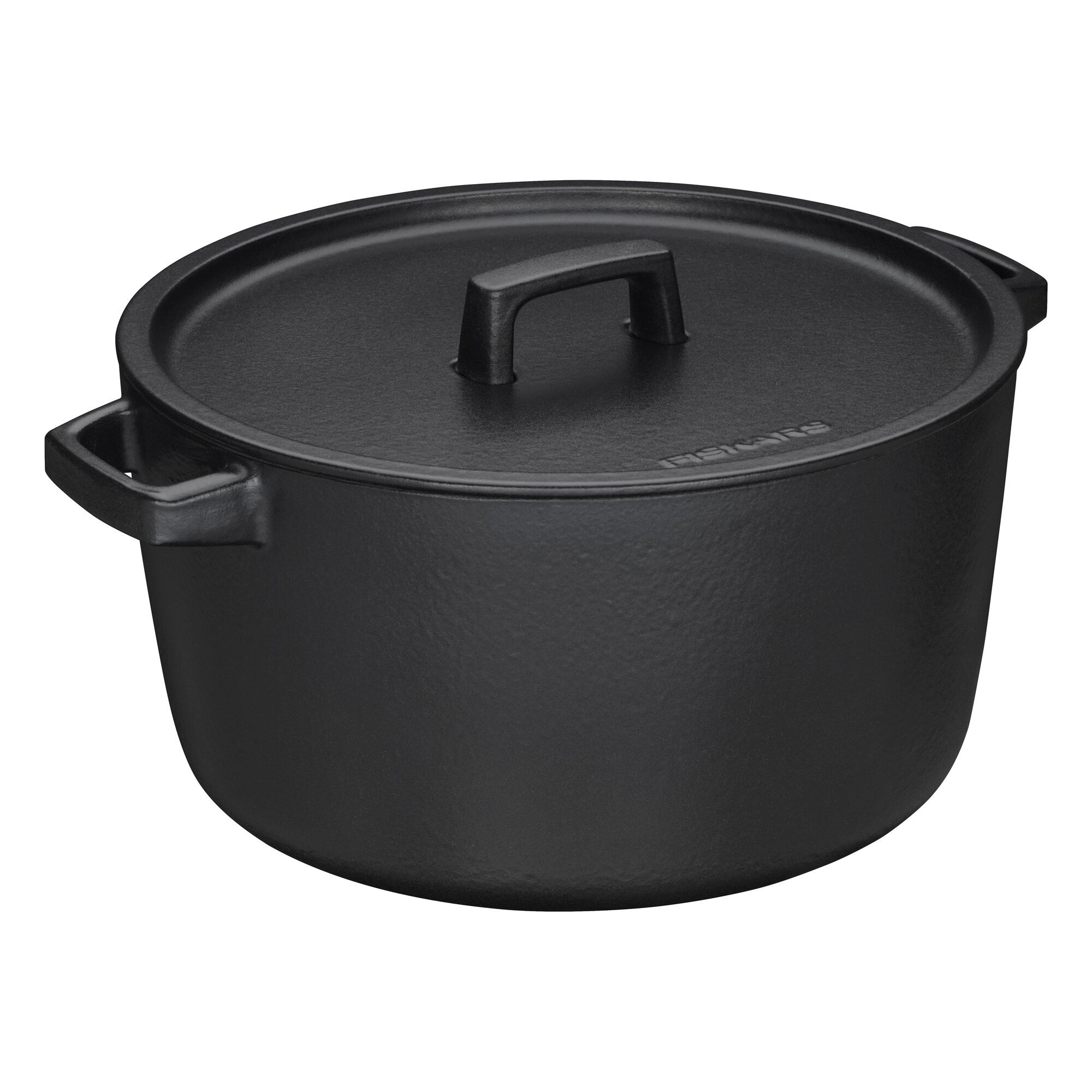 Fiskars Folken pata kannella, 6L, musta | Finnish Design Shop