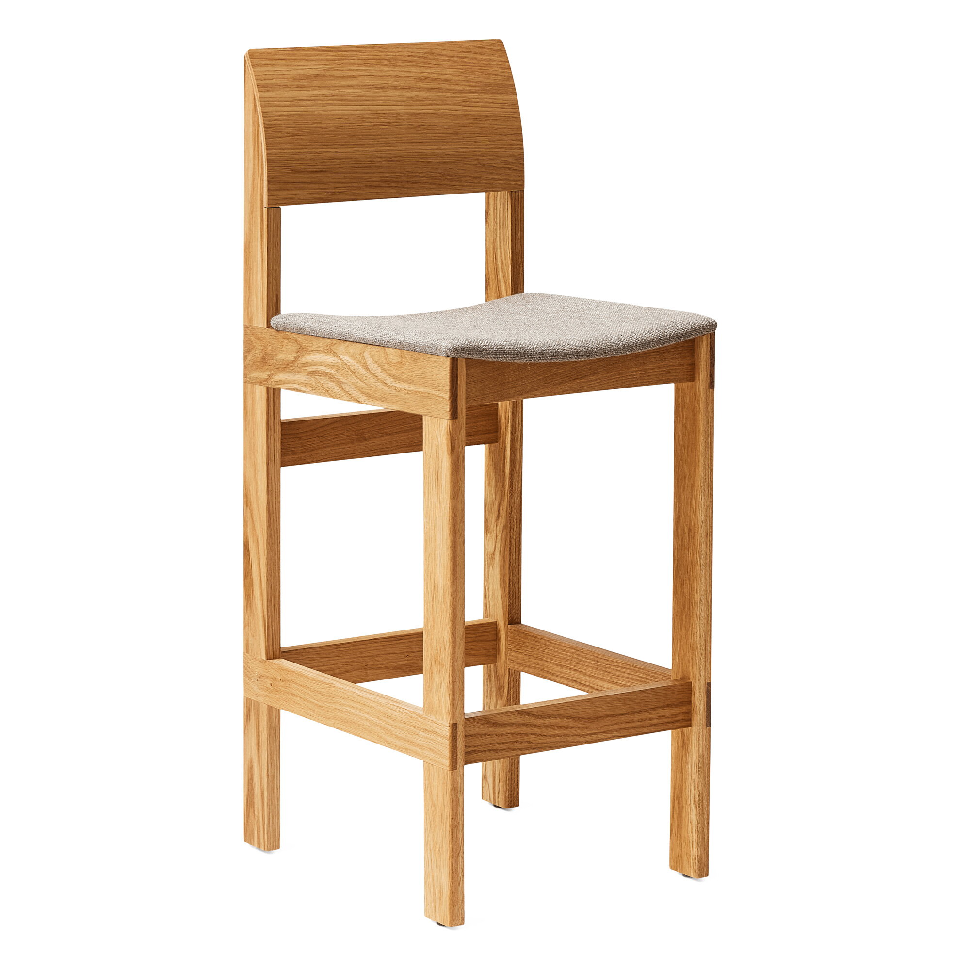 Form & Refine Sonder bar chair, 65 cm, oiled oak - Hallingdal 0227 ...