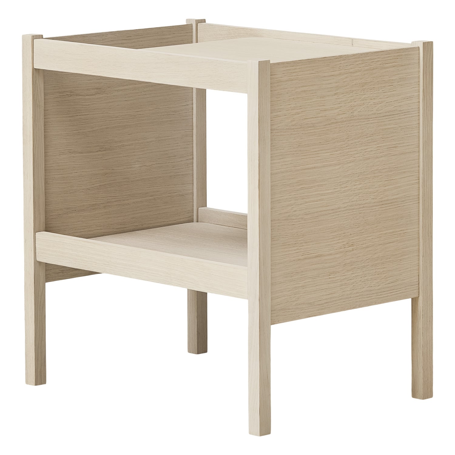 Form & Refine Journal side table, white oiled oak | Finnish Design Shop