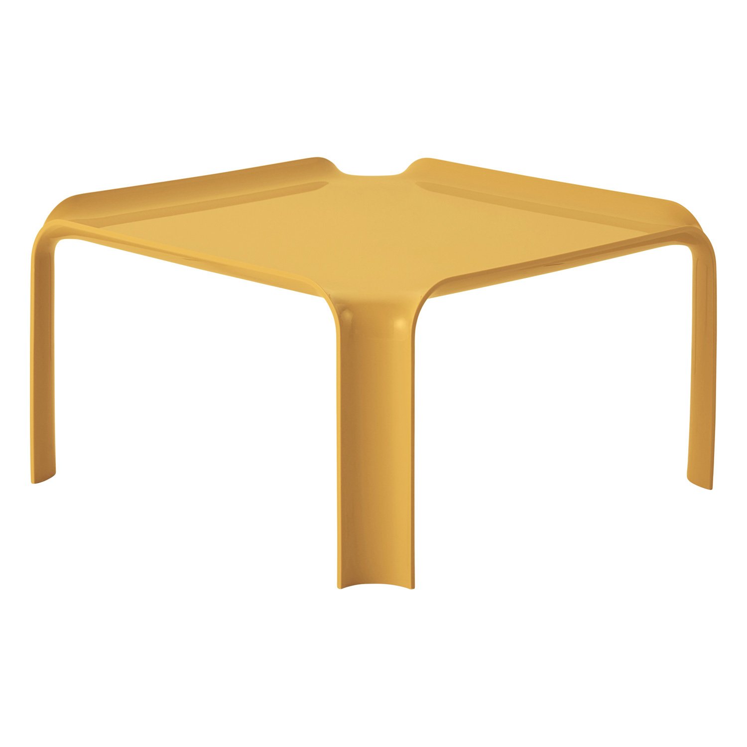 GUBI T877 side table, honey gold | Finnish Design Shop