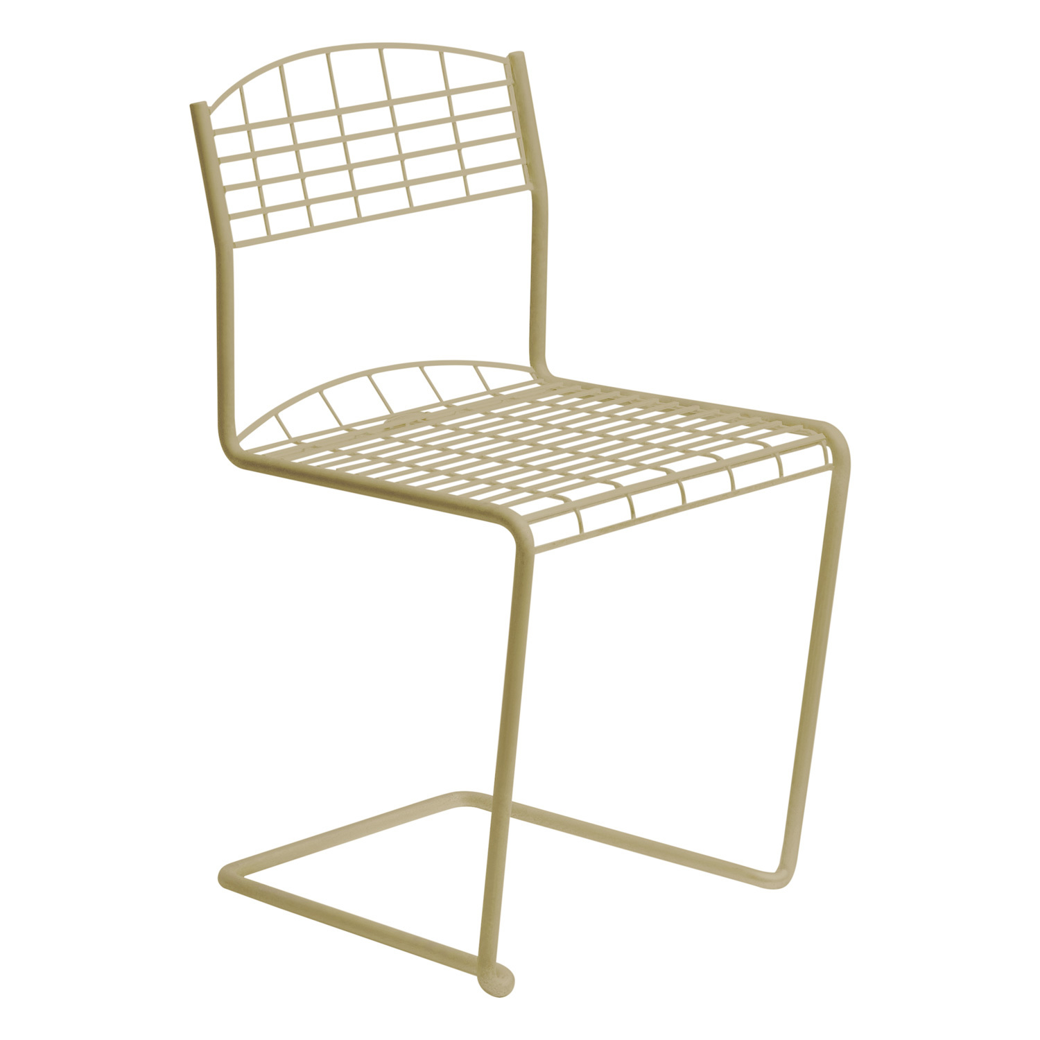 Grythyttan Stålmöbler High Tech Chair, ivory | Finnish Design Shop