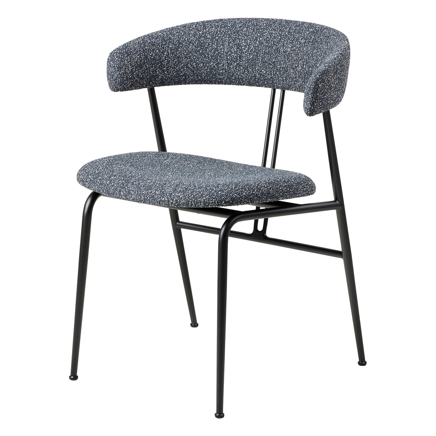 GUBI Violin chair, fully upholstered, Around Boucle 023 | Finnish ...