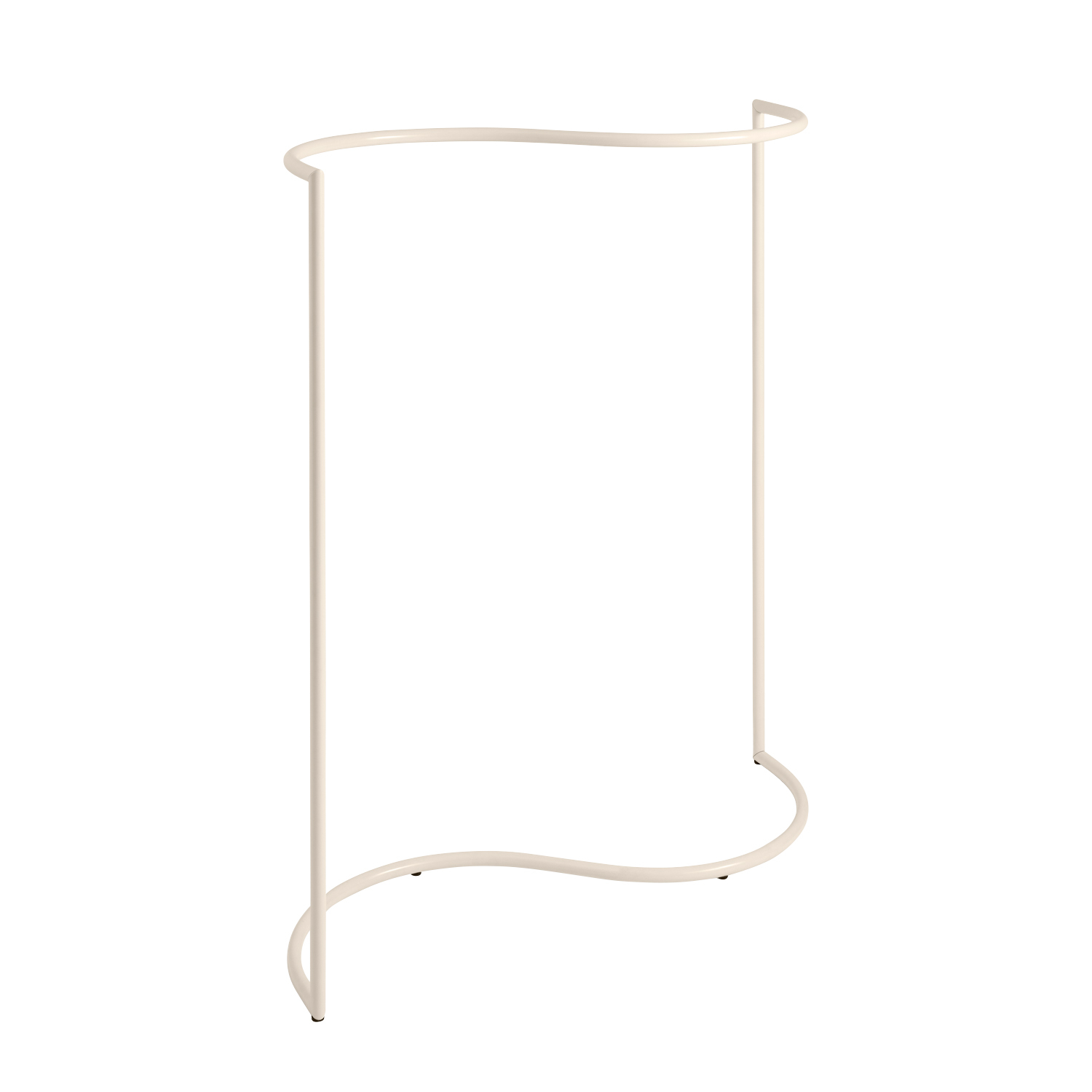 HAY Colour Rack clothes rack, S-shape, eggshell | Finnish Design Shop
