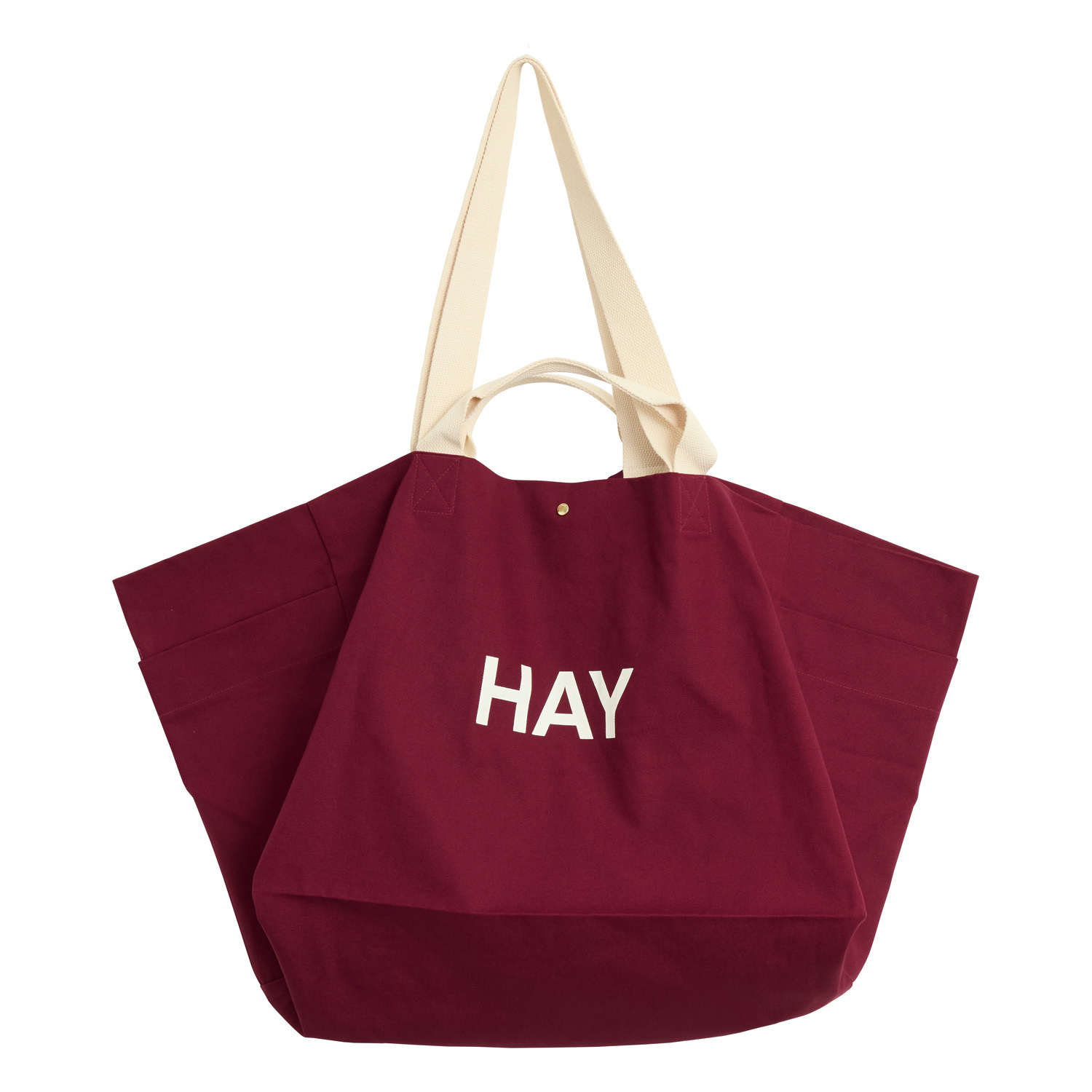 HAY Weekend bag, large, burgundy | Finnish Design Shop