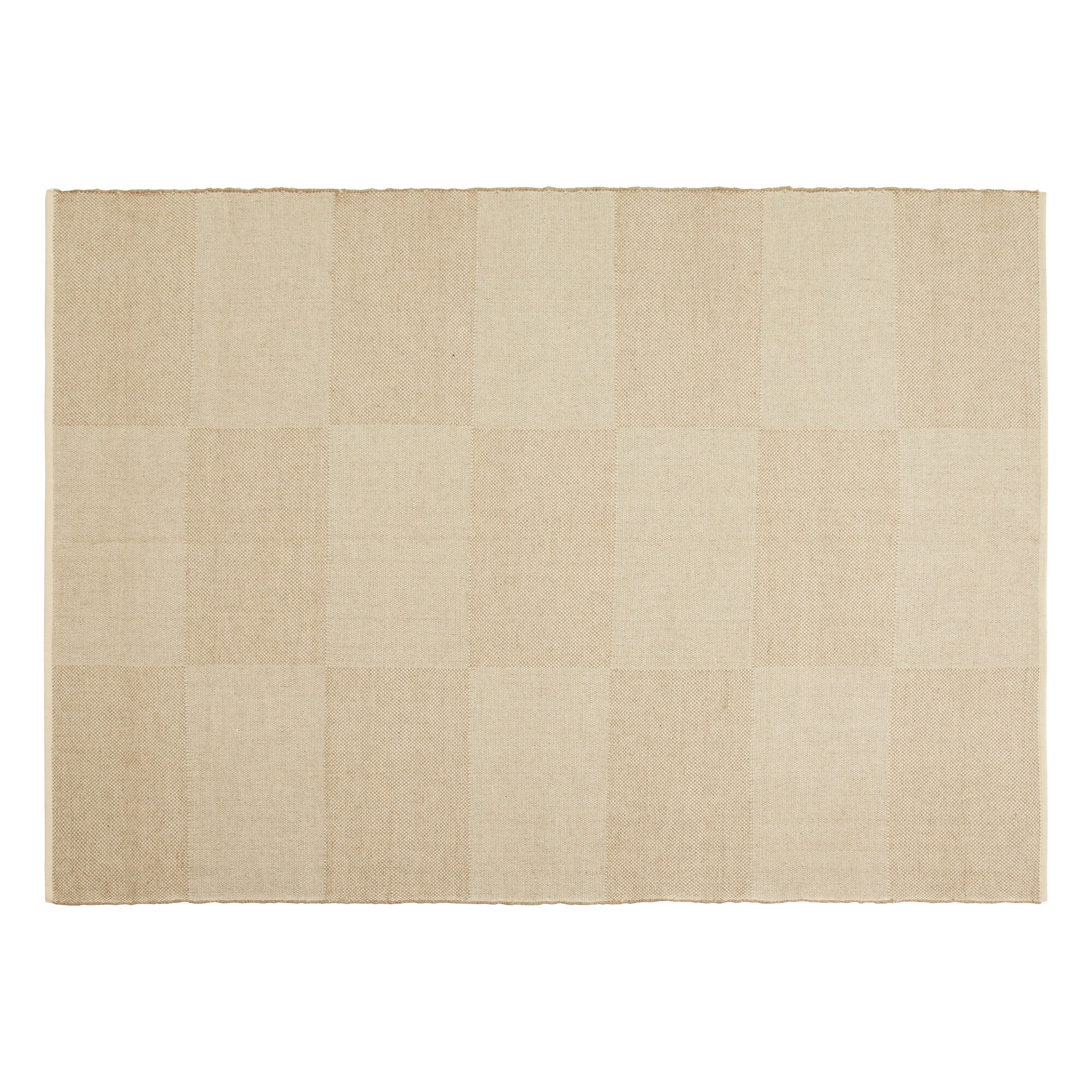 HAY Check rug, sand | Finnish Design Shop