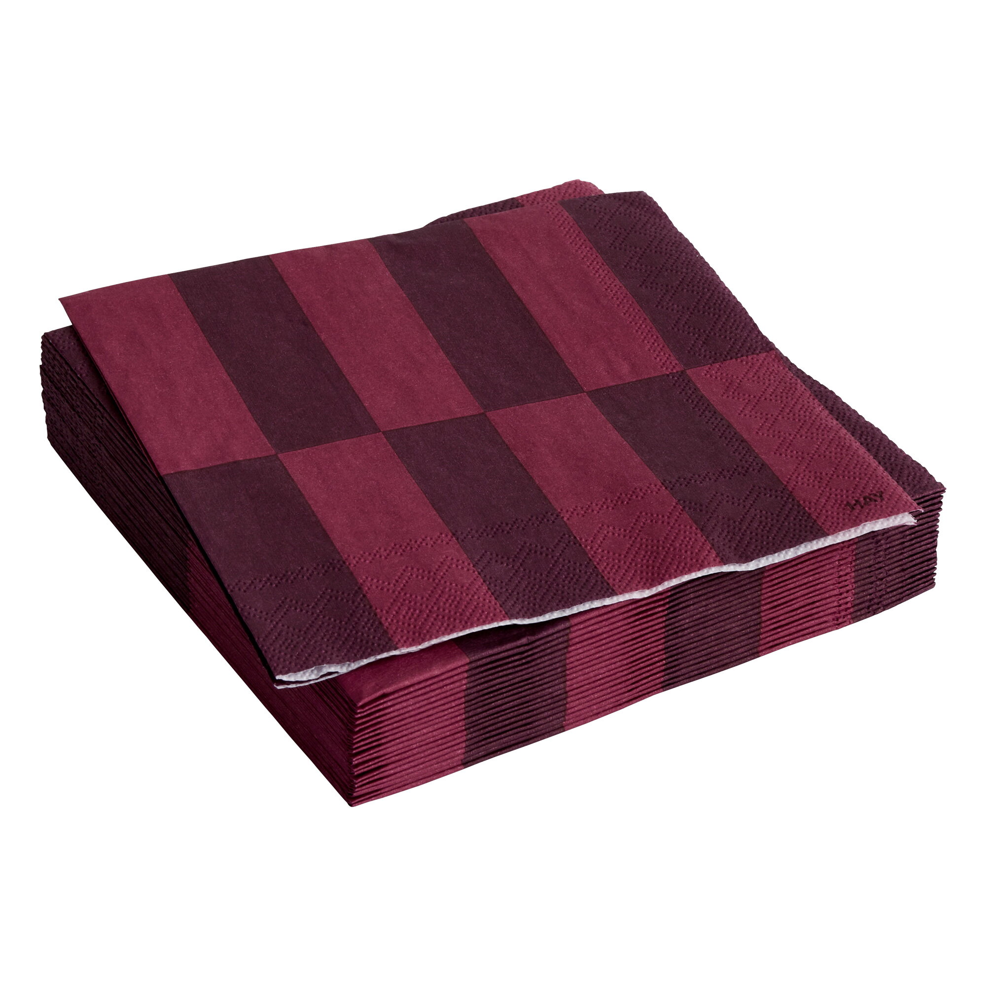 HAY Pattern napkins, cocktail, set of 20, bordeaux - wine | Finnish ...