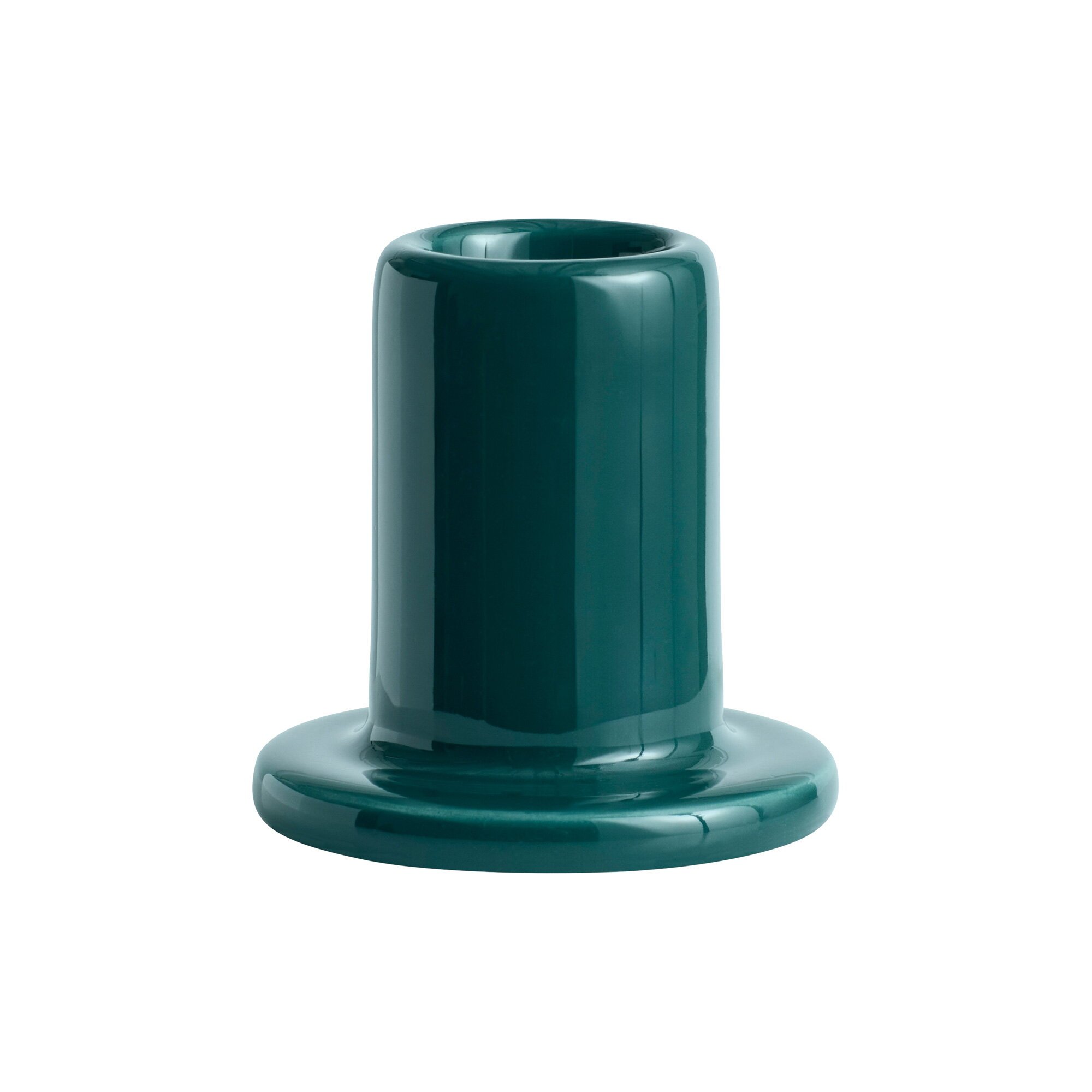 HAY Tube candleholder, S, dark green | Finnish Design Shop