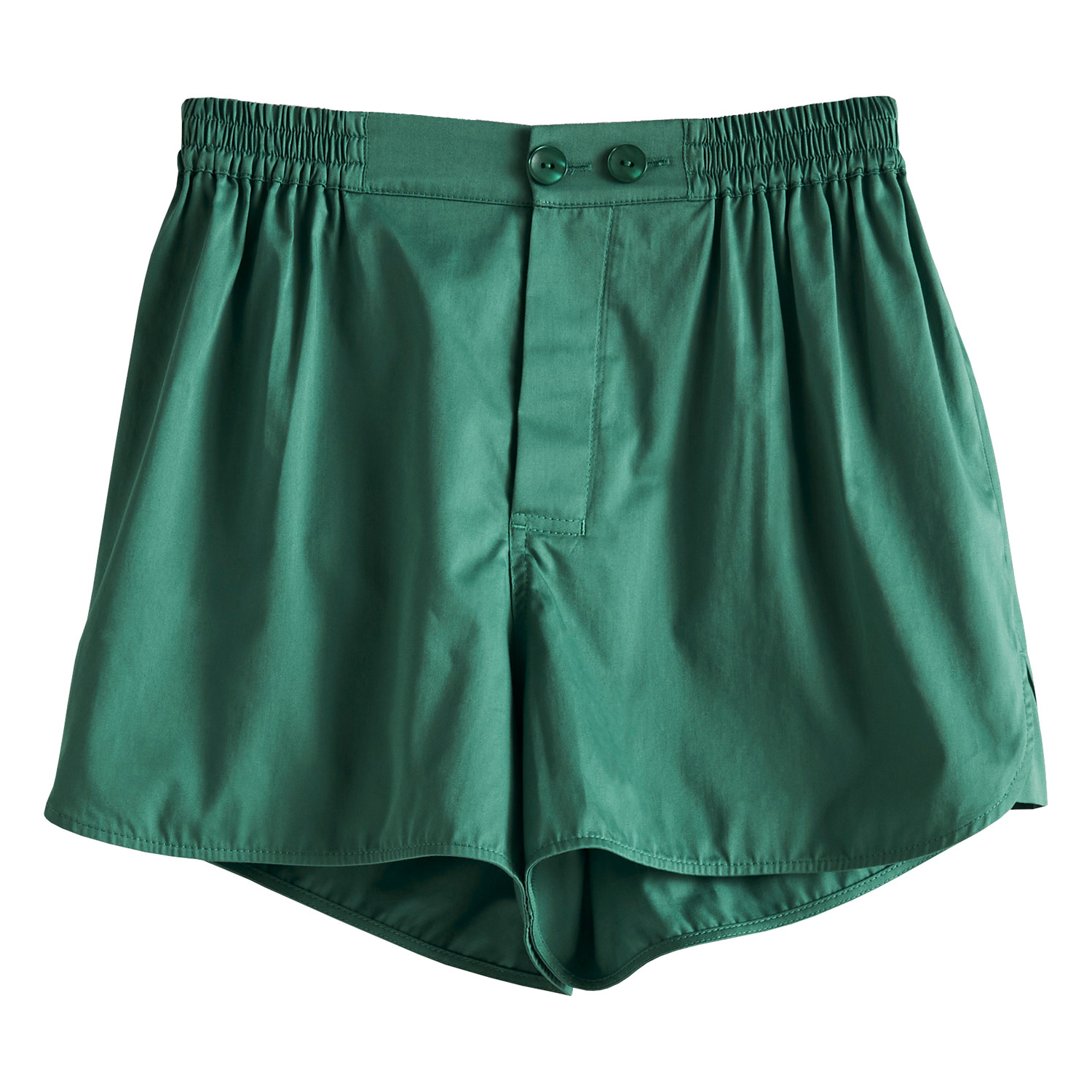 HAY Outline pyjamashortsit, emerald green | Finnish Design Shop