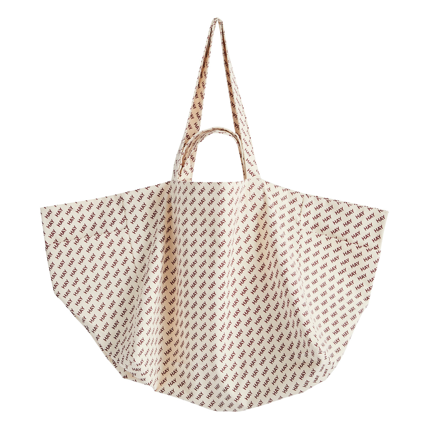 HAY Logo Weekend bag, burgundy | Finnish Design Shop