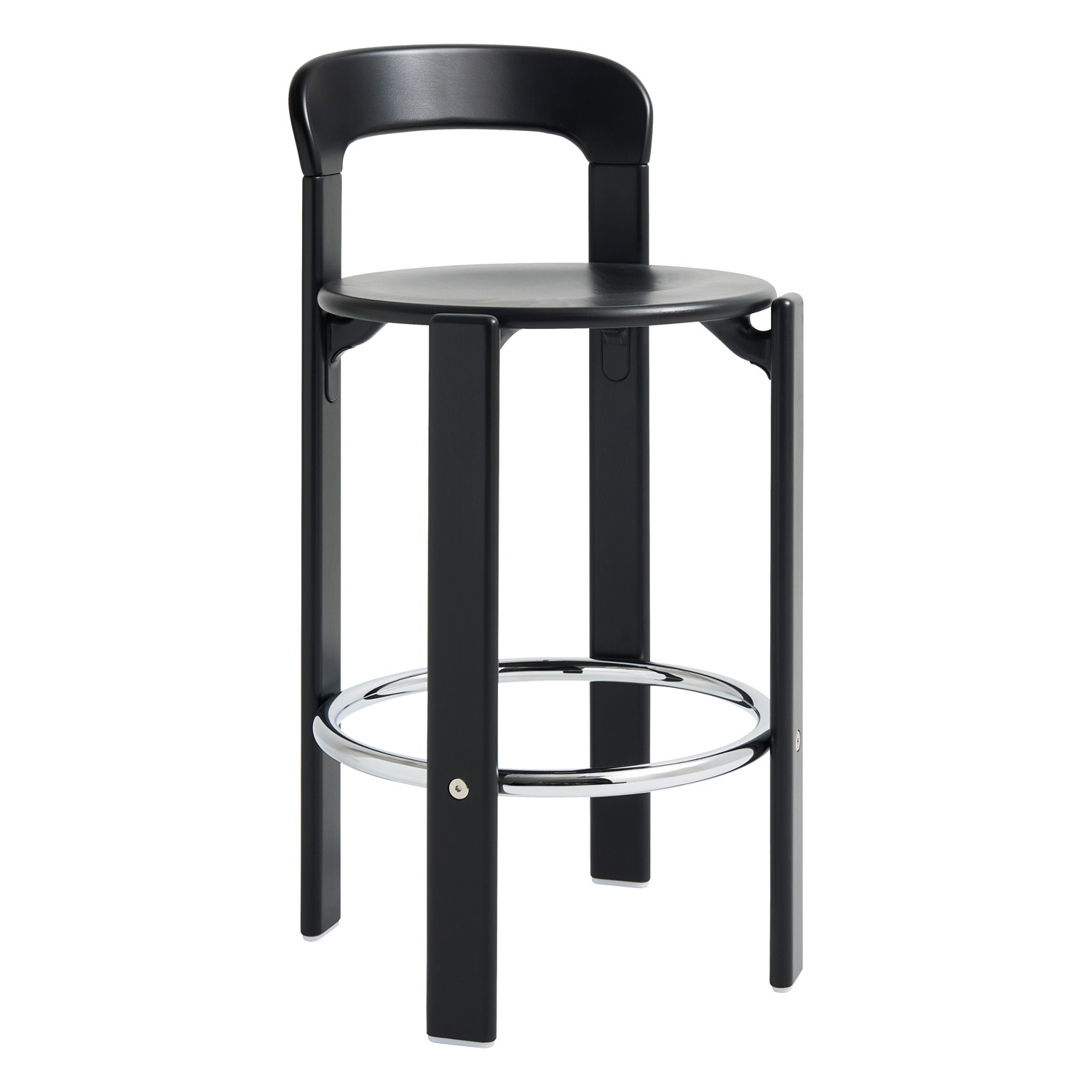 HAY Rey bar stool, 65 cm, deep black | Finnish Design Shop