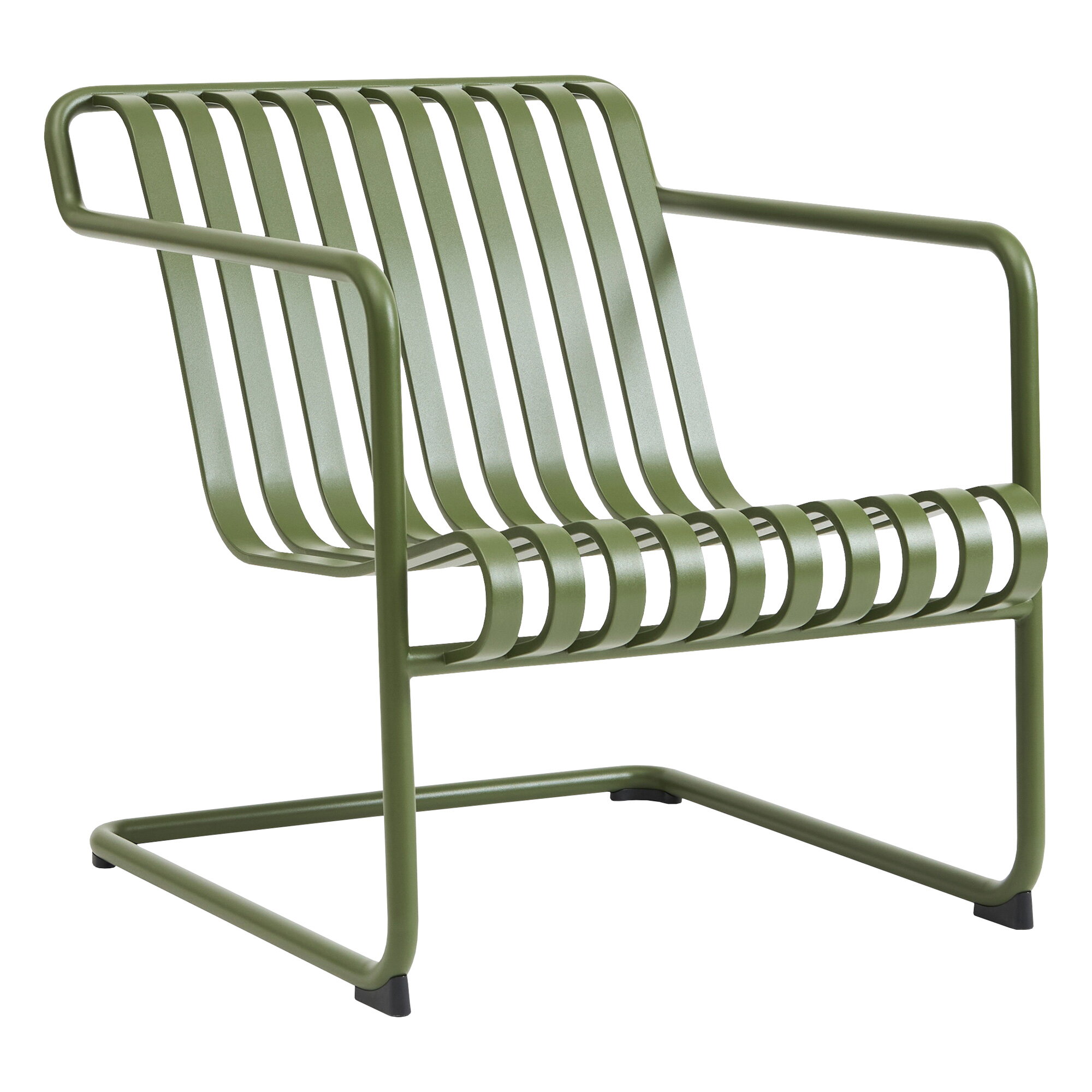 HAY Palissade Cantilever lounge chair, low, olive | Finnish Design Shop