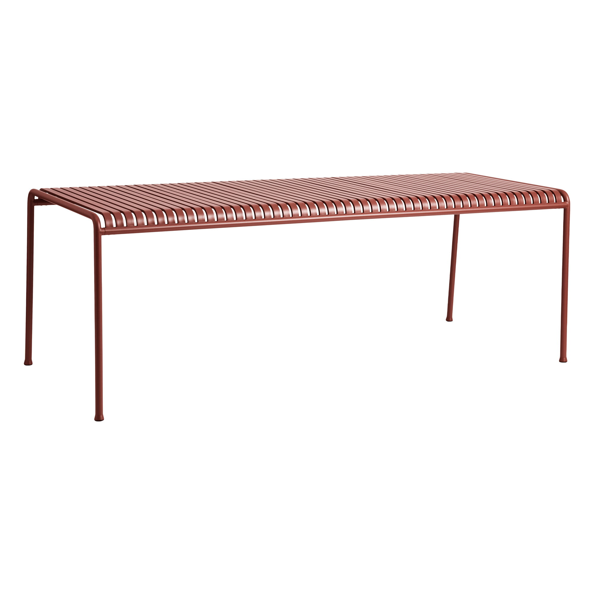HAY Palissade table, 220 x 90 cm, iron red | Finnish Design Shop